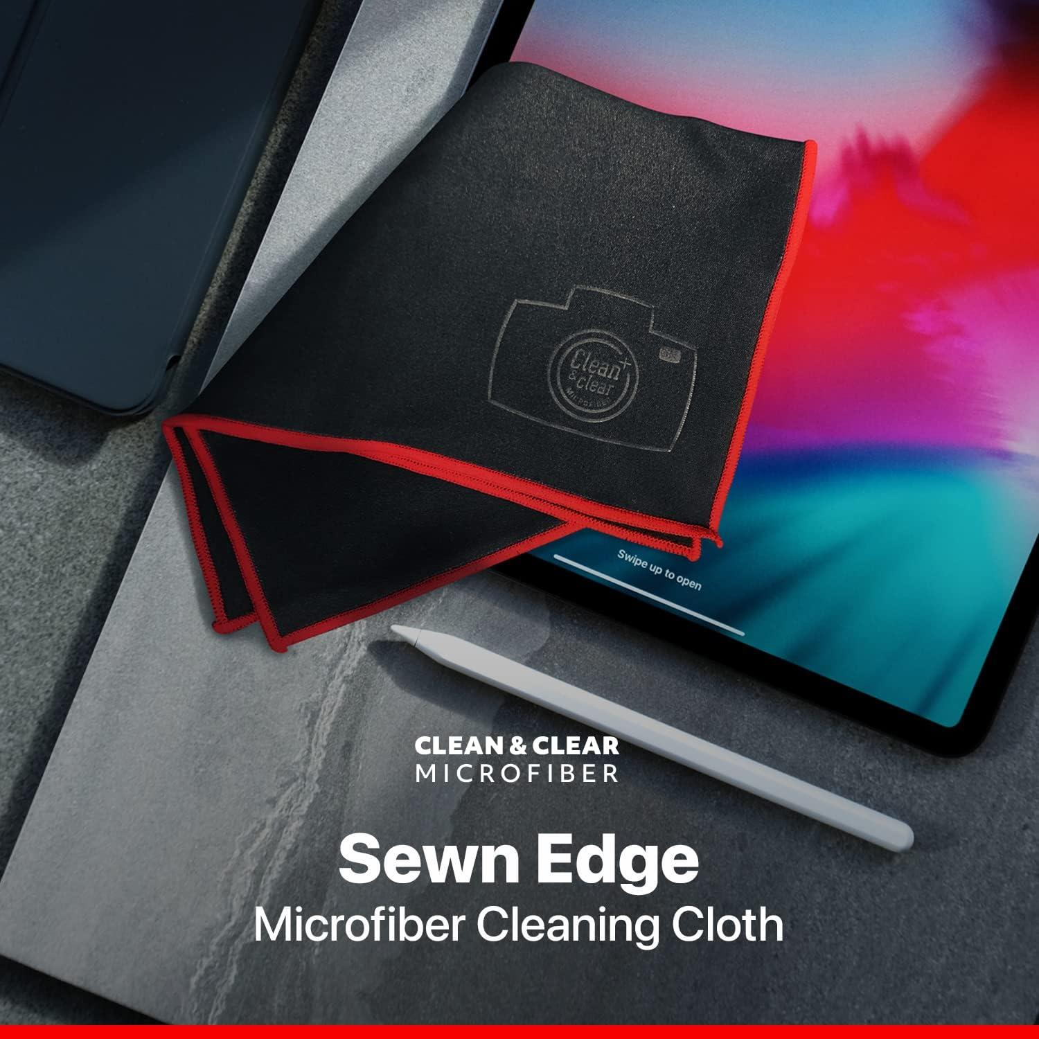 12 Pack Ultra Premium Microfiber Cleaning Cloths for Glasses Camera ...