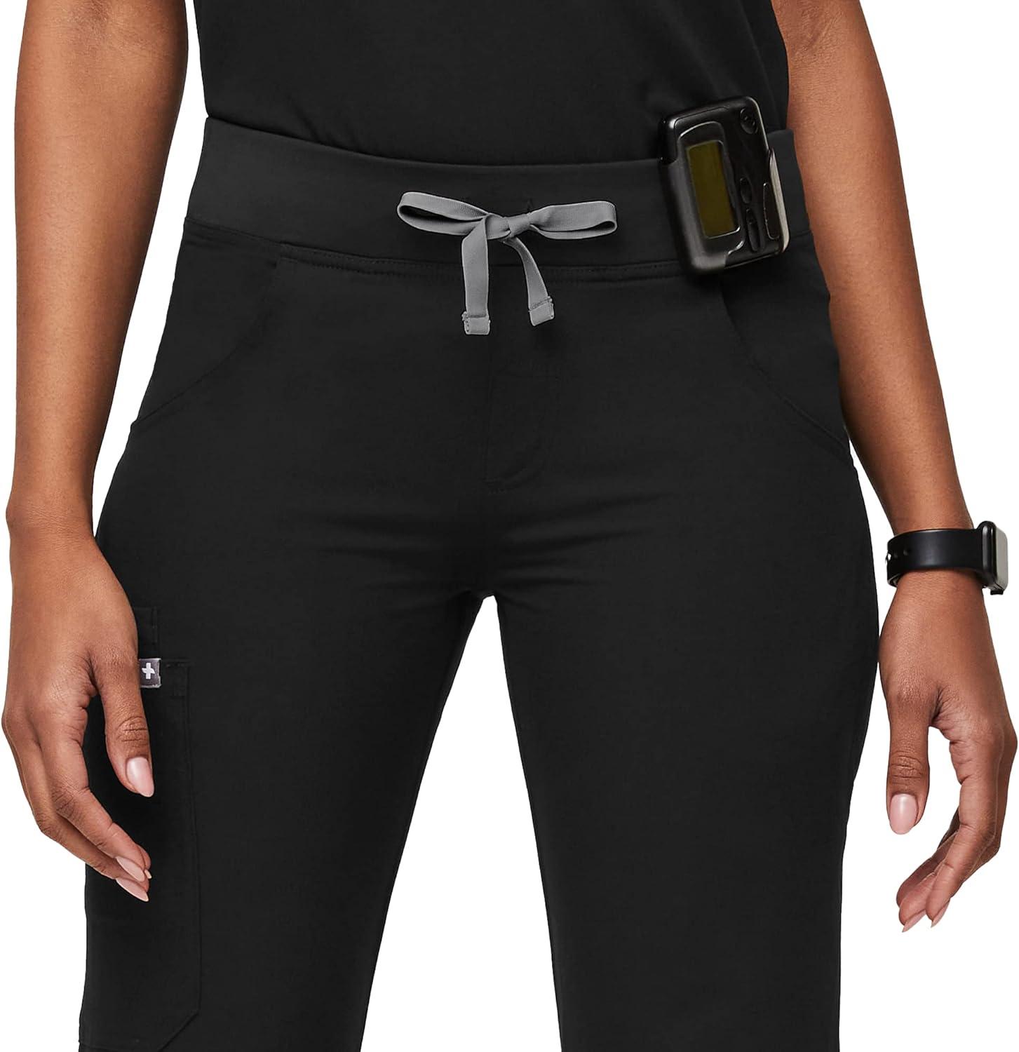 FIGS Kade Cargo Scrub Pants for Women - Classic Fit Straight Leg - 4 ...
