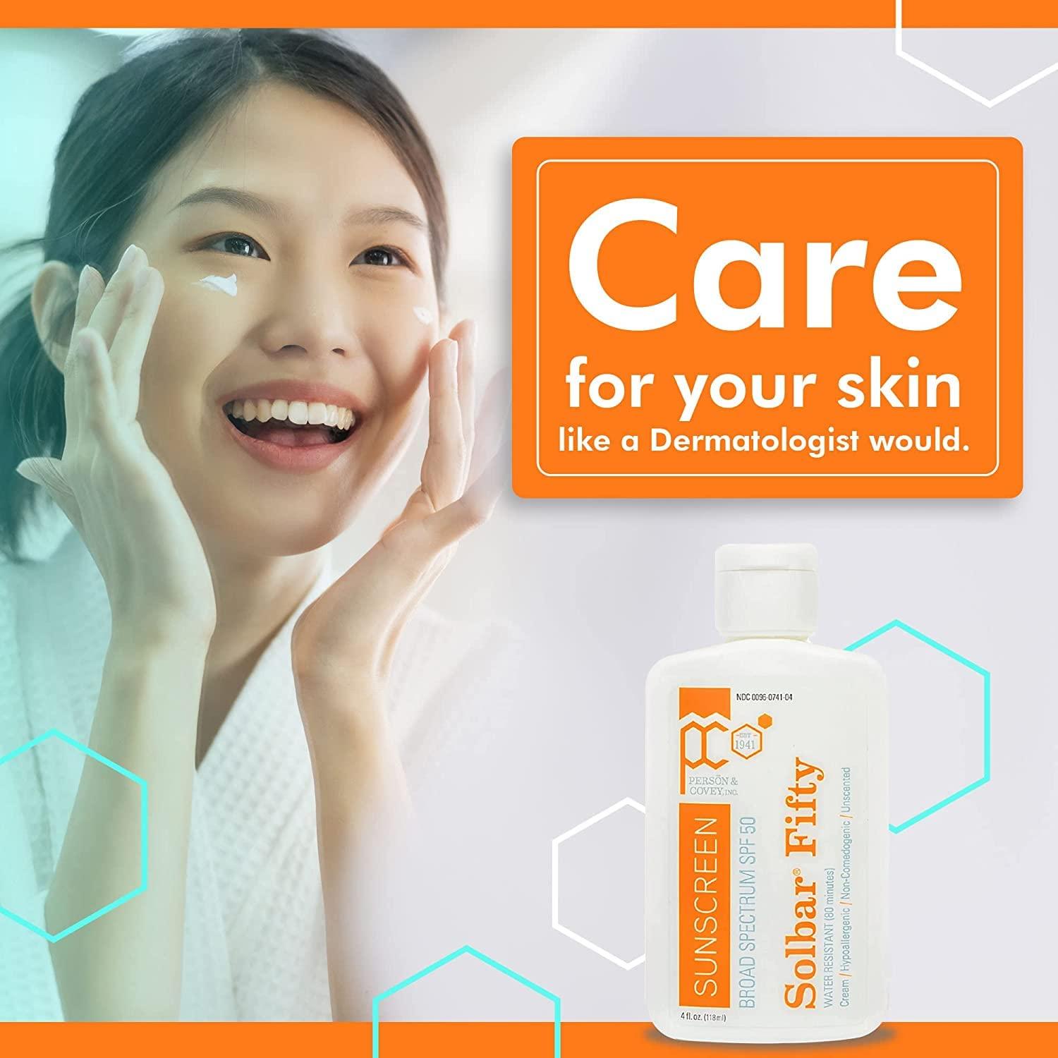 SolBar PF Cream 50 Sunscreen SPF 50 - Unscented 4 oz (Pack of 3) | Best ...