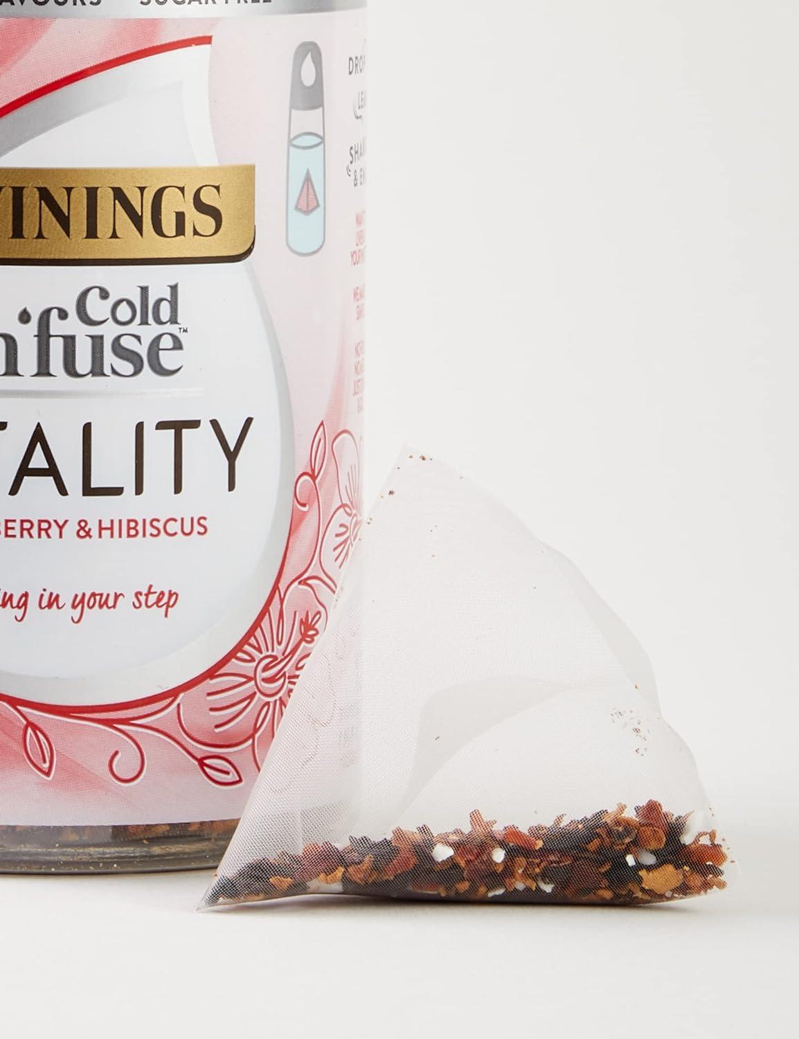 Twinings Cold Infuse Vitality with Vitamin C - Raspberry & Hibiscus 12 ...