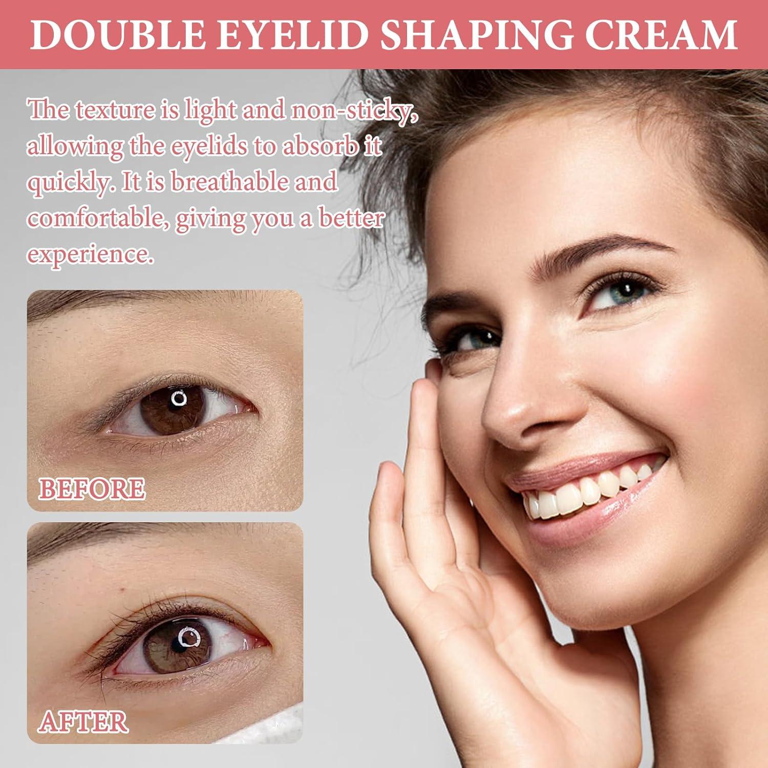 LINXINS 2PCS Double Eyelid Styling Cream Eyelid Glue Double Eyelid ...