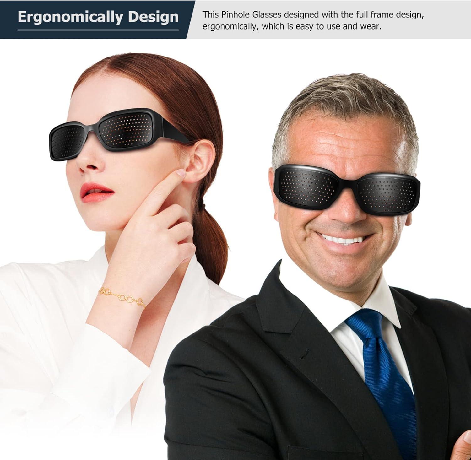 Iplusmile Exercise Glasses - 2 Pack Anti-Fatigue Sports Glasses for Men ...