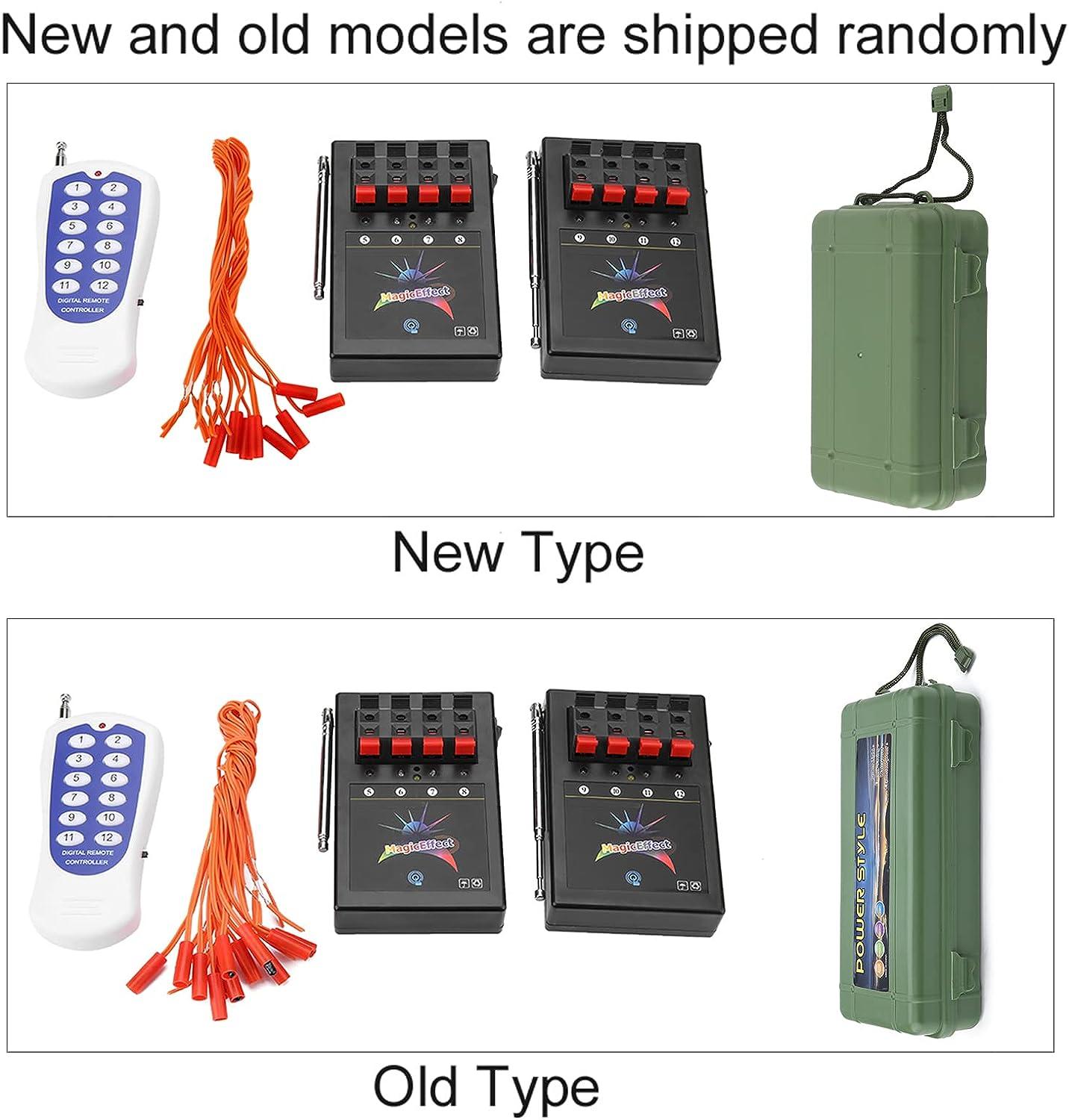 LIZEALUCKY Professional 12 Channel Wireless Fireworks Firing System ...