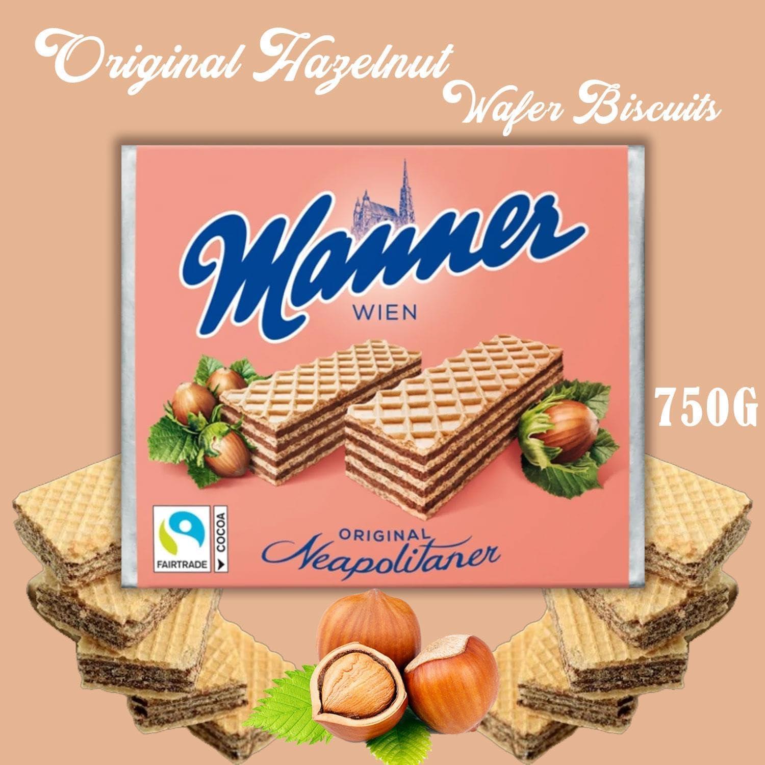 Manner Wafer Biscuit Pick N Mix - Choose From 4 Flavours | Lemon ...