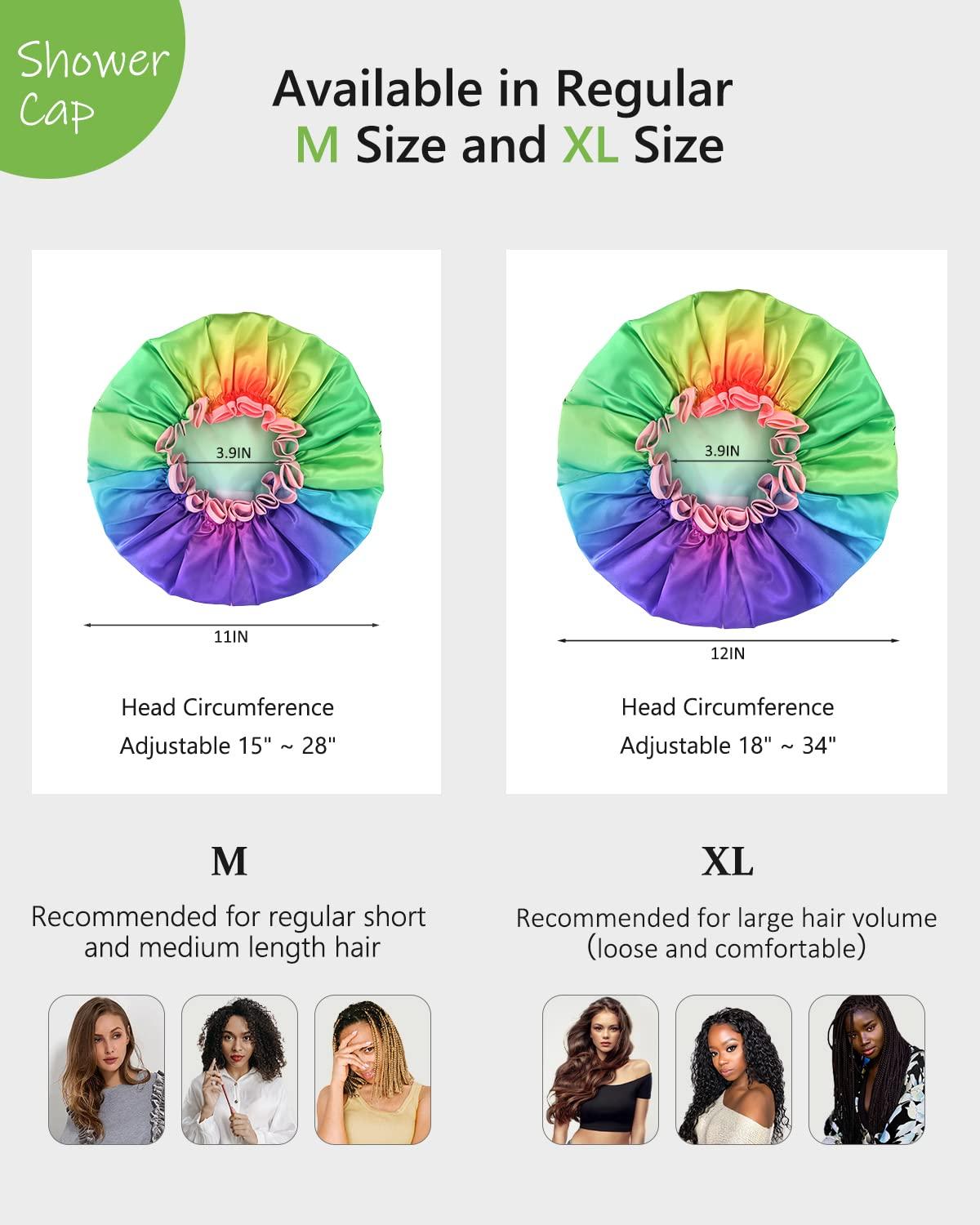 Mikimini Unicorn Shower Hood for Women & Kids - Reusable Double ...