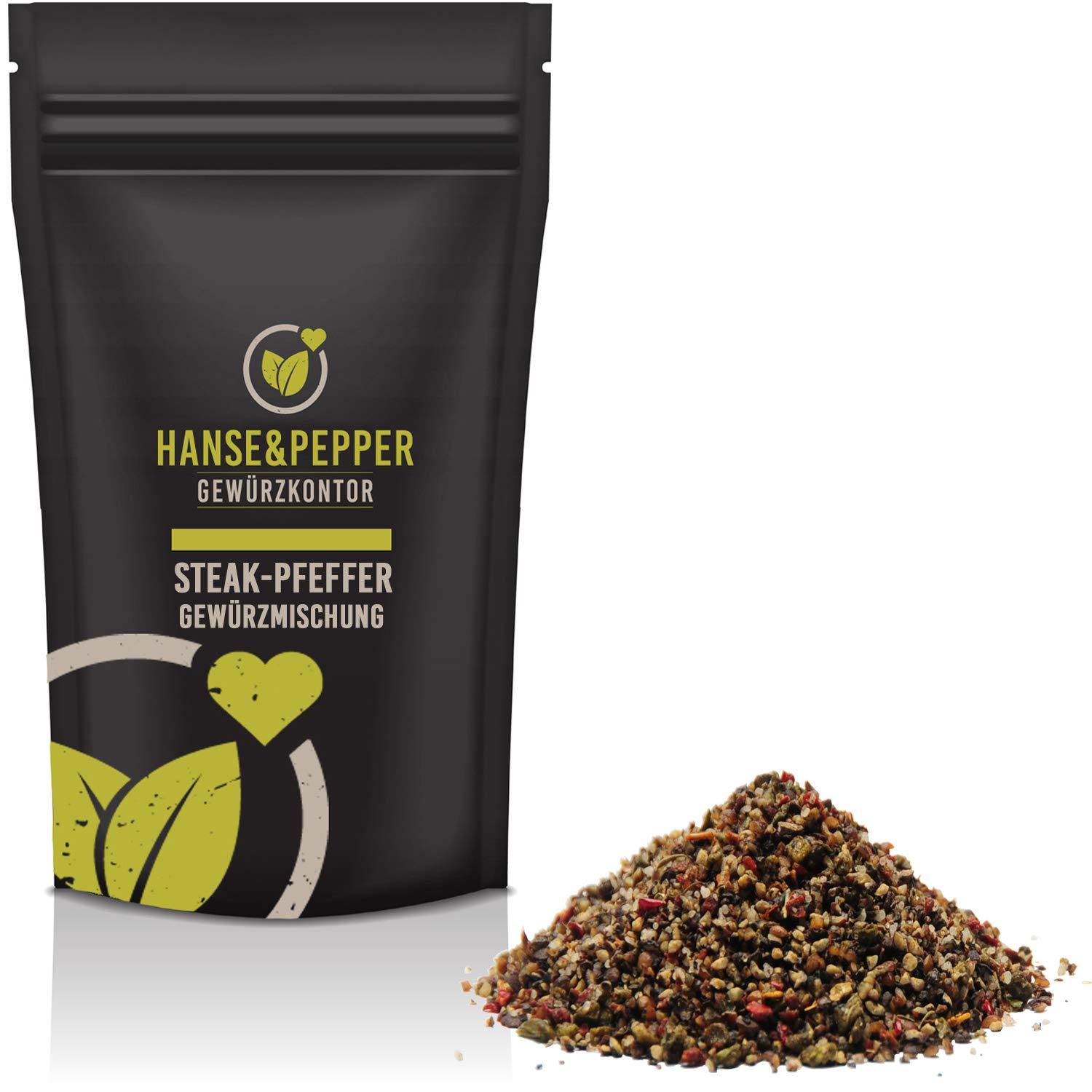 250g Gourmet Steak Pepper Spice Mix by Hanse & Pepper - Premium BBQ ...