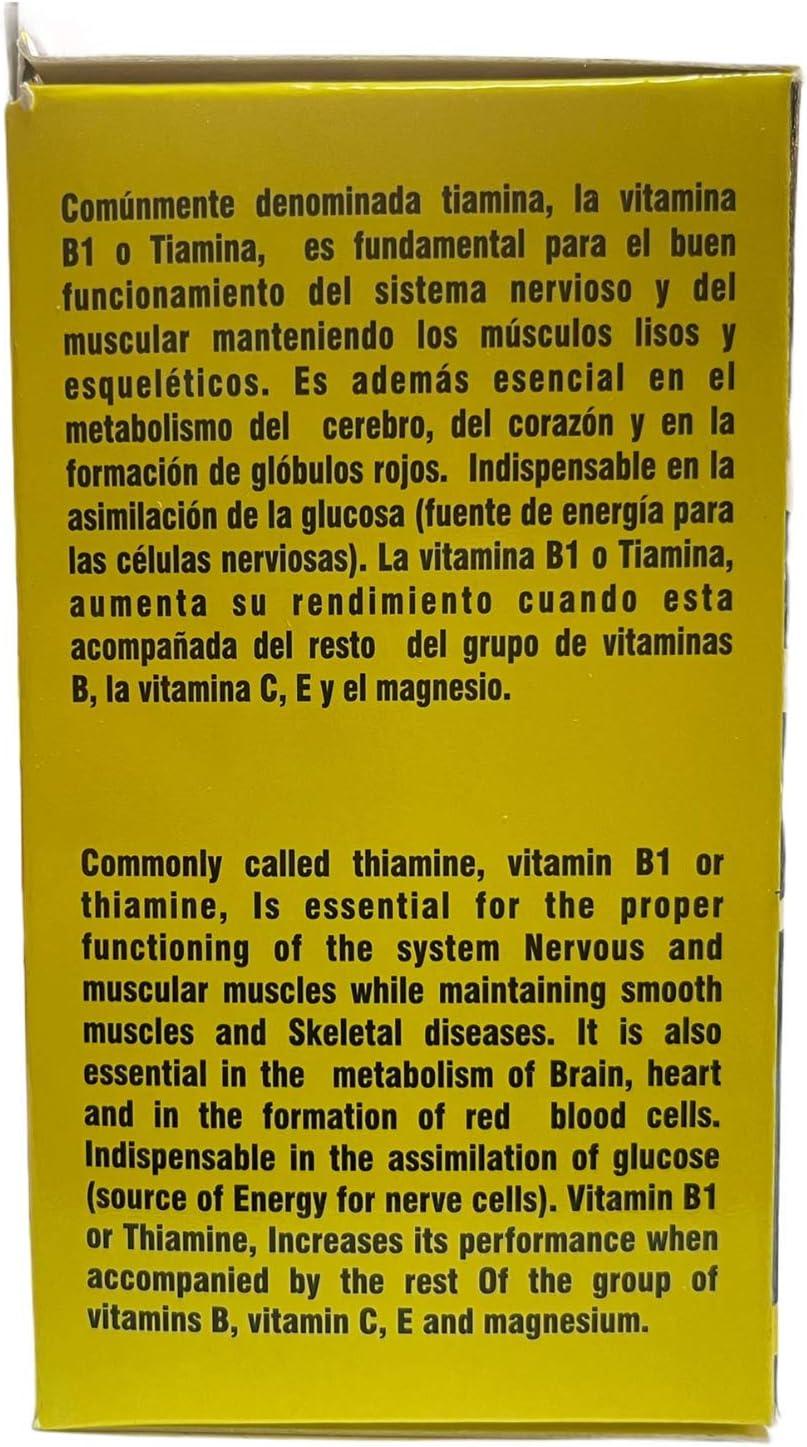 Super TIAMINA 300 - High Energy Formula with Vitamin B1 | 24-Hour Boost ...