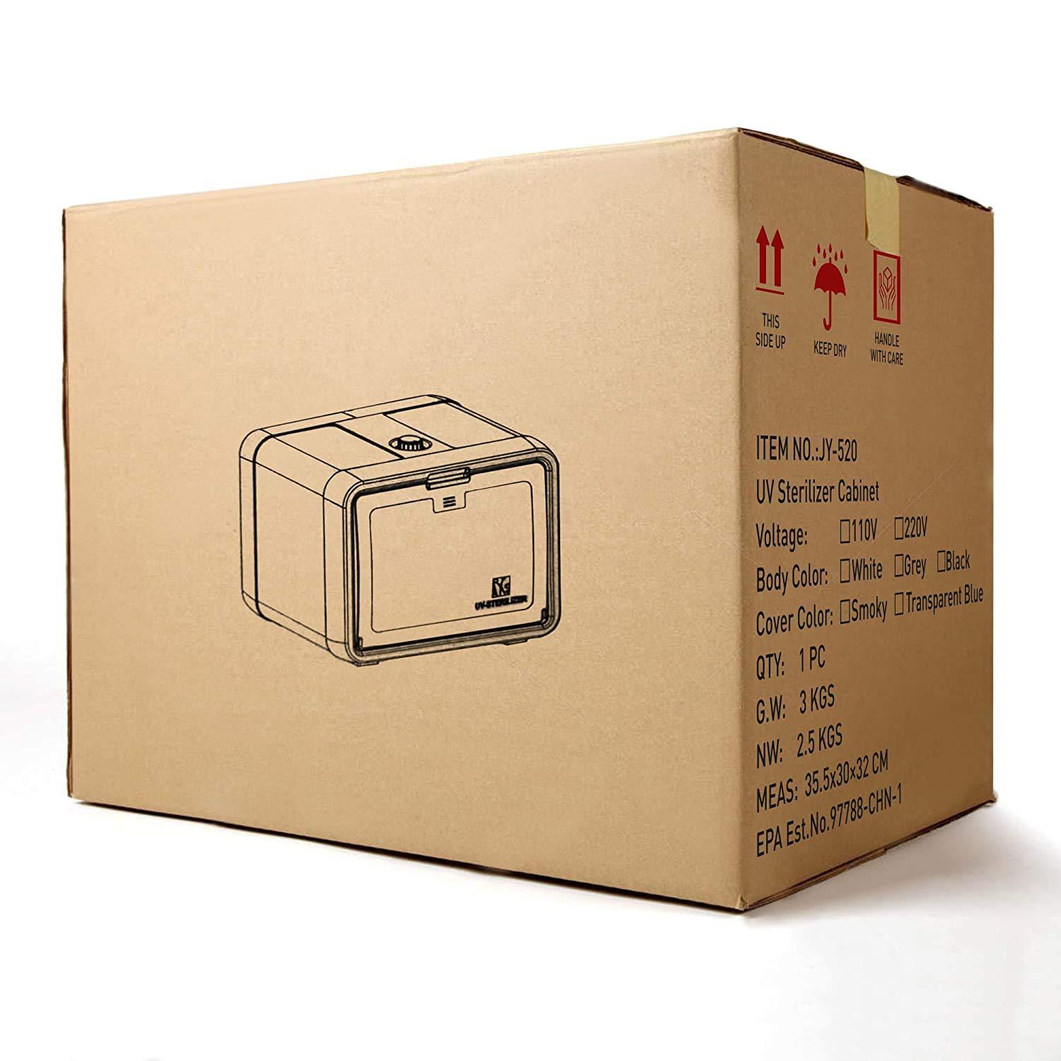 ENNVA Large UV Sanitizer Box - Powerful Ultraviolet Disinfection Cabinet for Phone, Toys, Towels ...