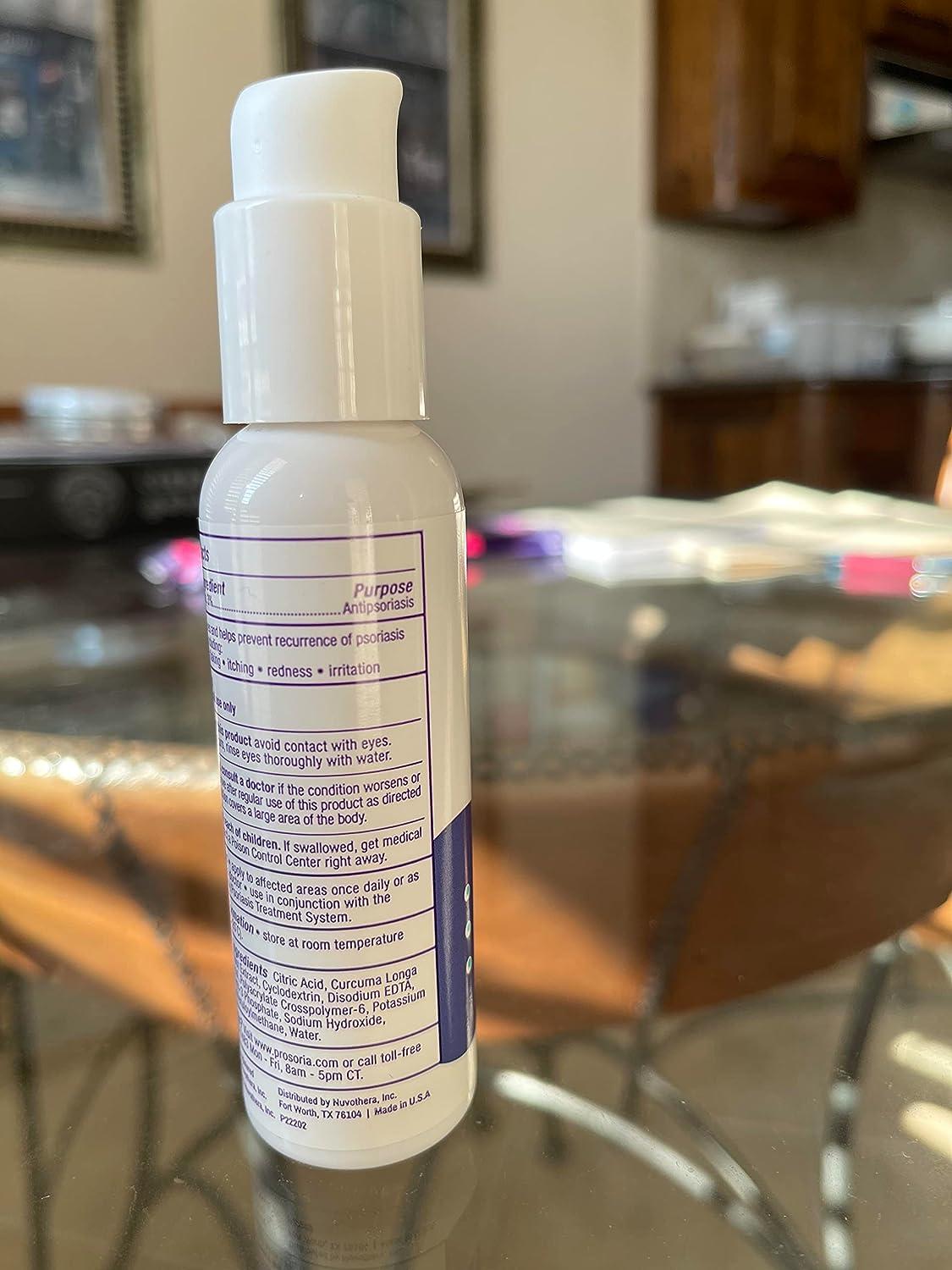 Prosoria Psoriasis Treatment Gel - 2oz Topical Relief for Dry, Itchy ...