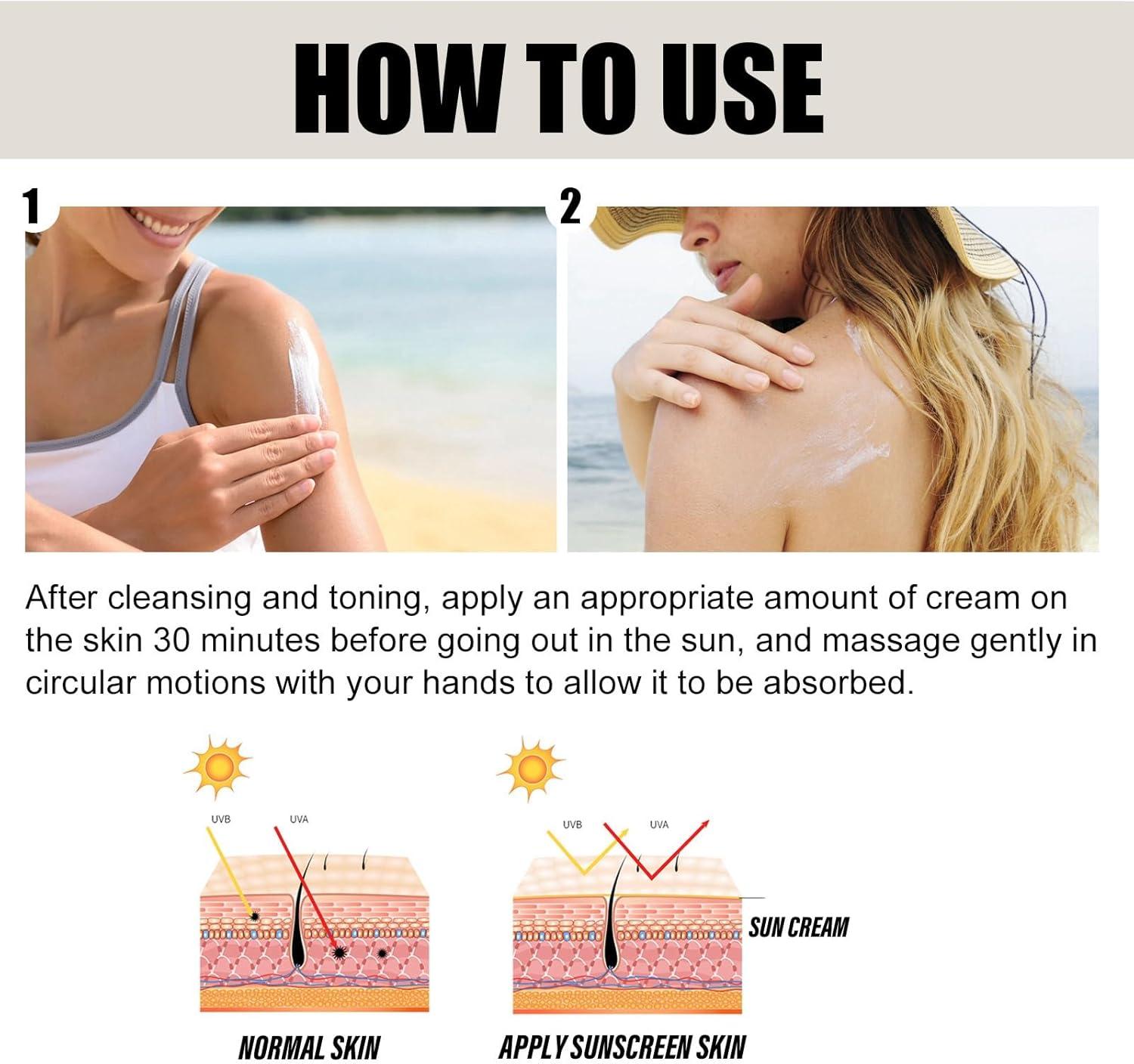 Korean Sunscreen Beauty of Sun Cream Rice Sunscreen SPF 50+ Sunscreen ...