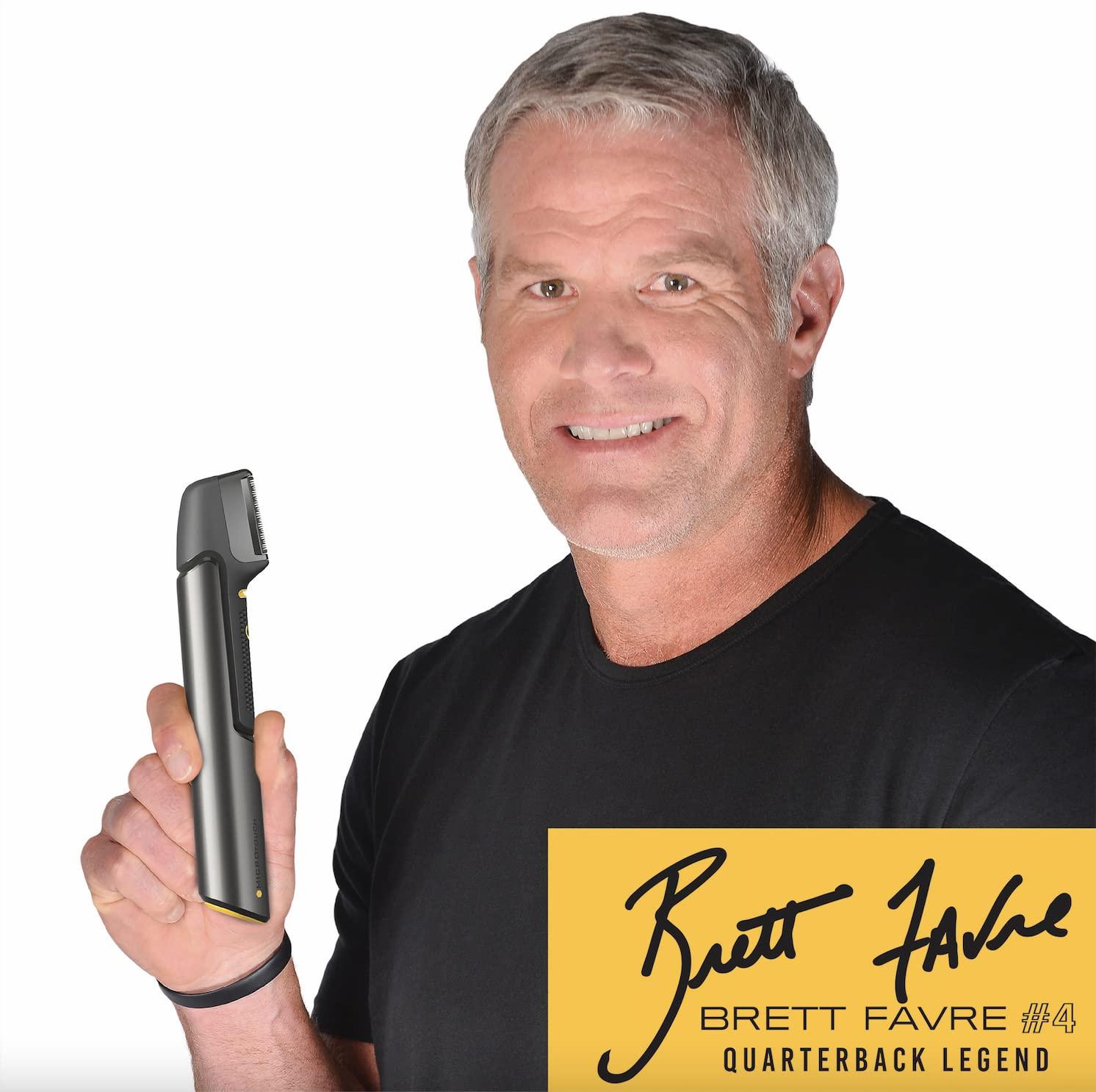 MicroTouch Titanium TRIM - Lighted Hair Cutting Tool & Body Groomer ...