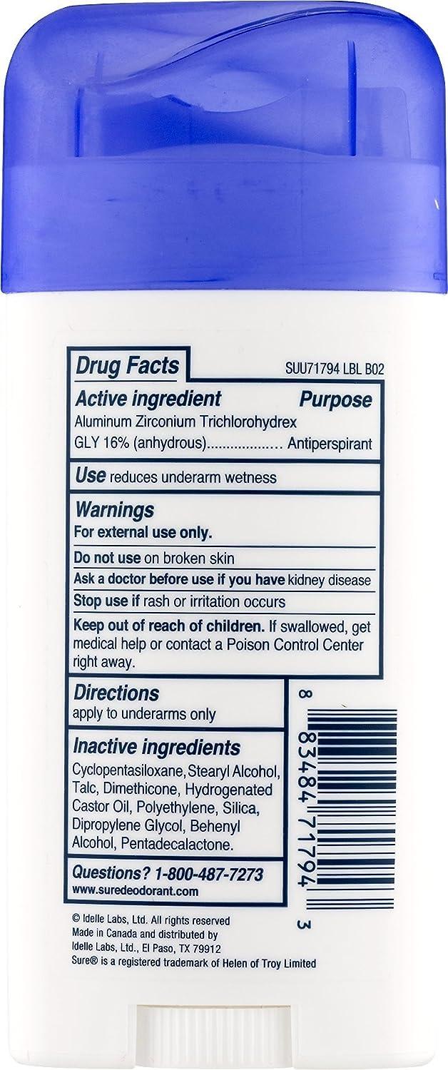 Sure Original Solid Unscented Deodorant - 2.7 oz (2 Pack) | Buy Now ...