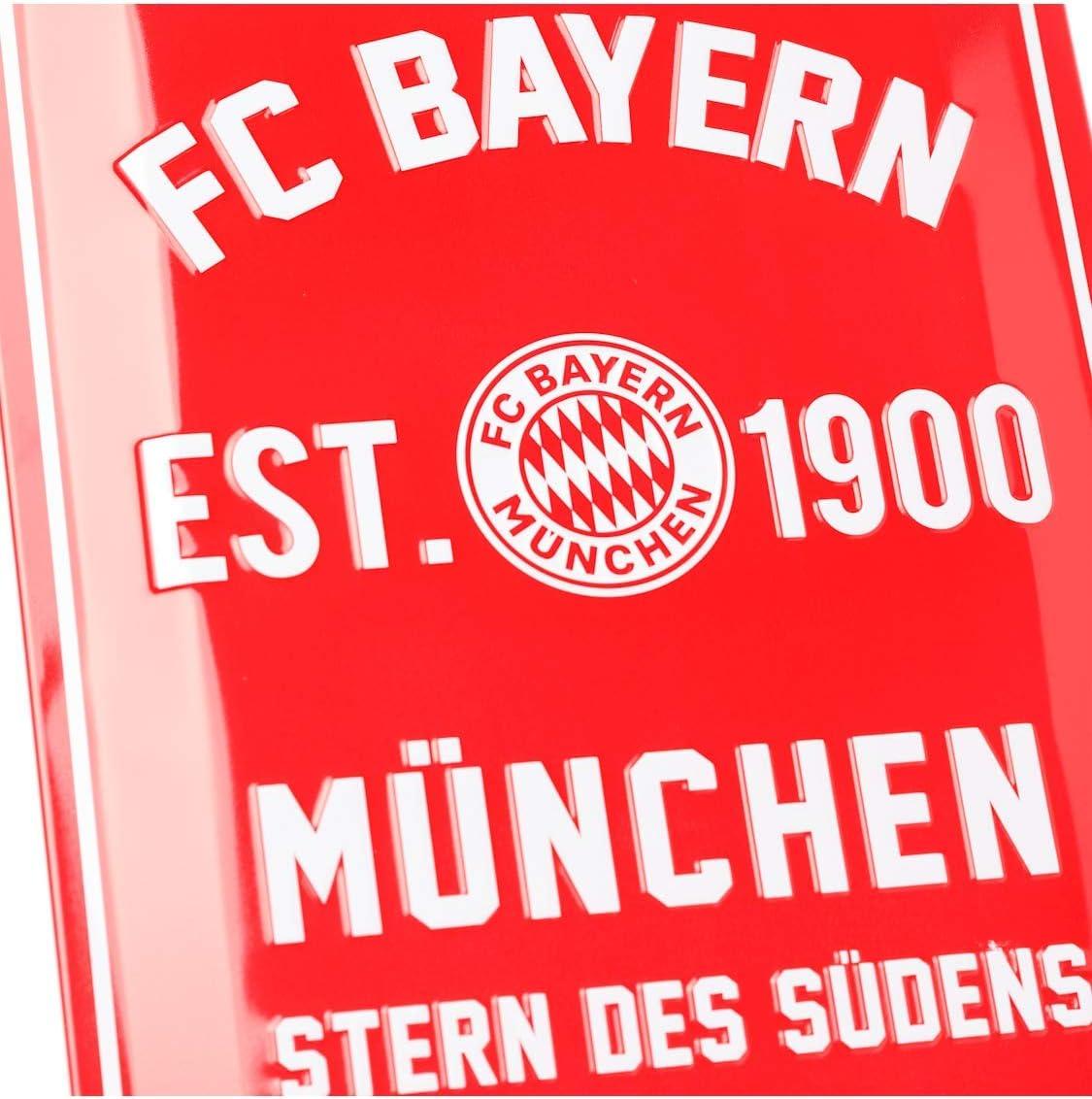 FC Bayern Munich Metal Sign Set Premium Quality Decor for Fans ...