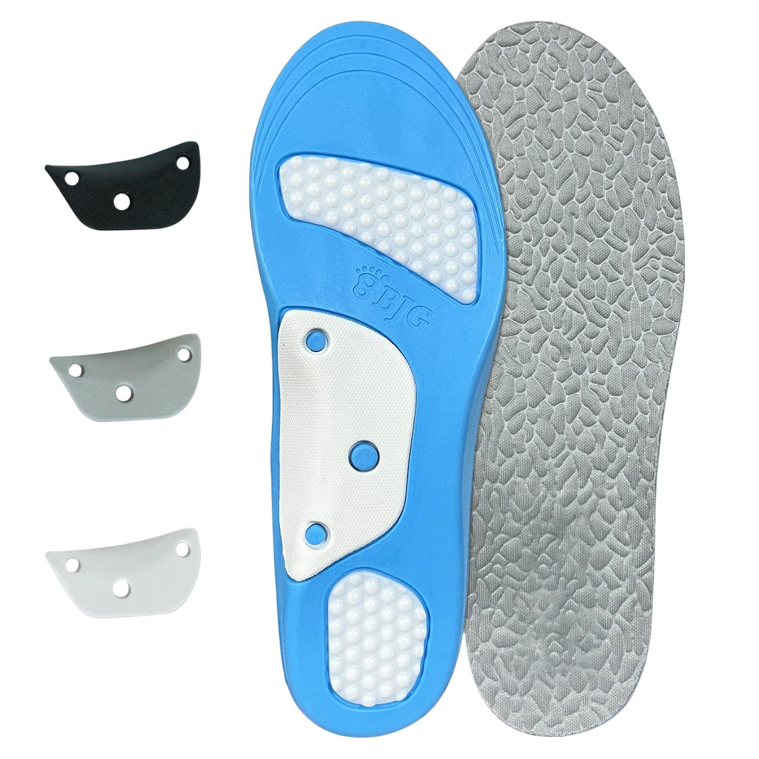 NineDan Plantar Fasciitis Relief Insoles | Arch Support & Memory Foam ...