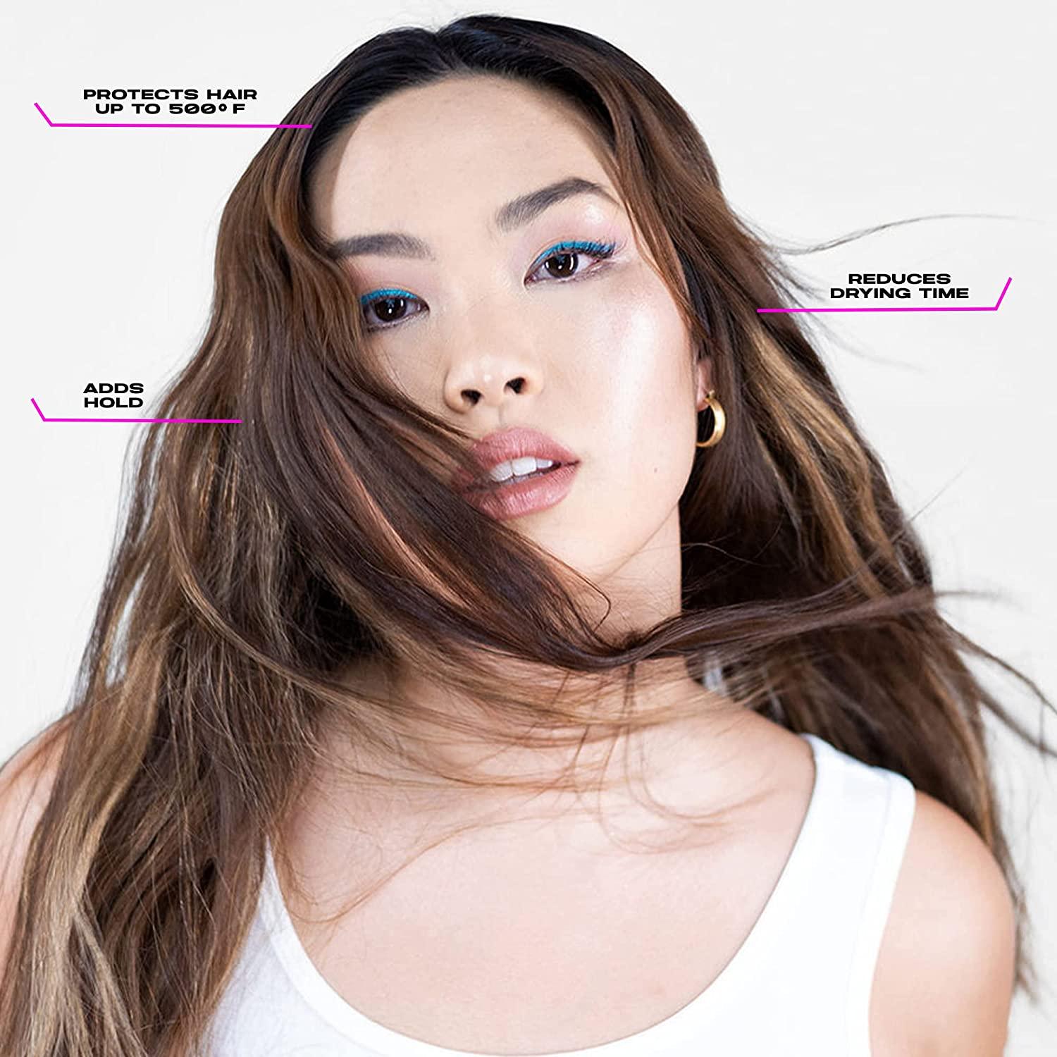 XMONDO Hair Forcefield Heat Shield - Vegan Formula with Pro-Vitamin B5 ...