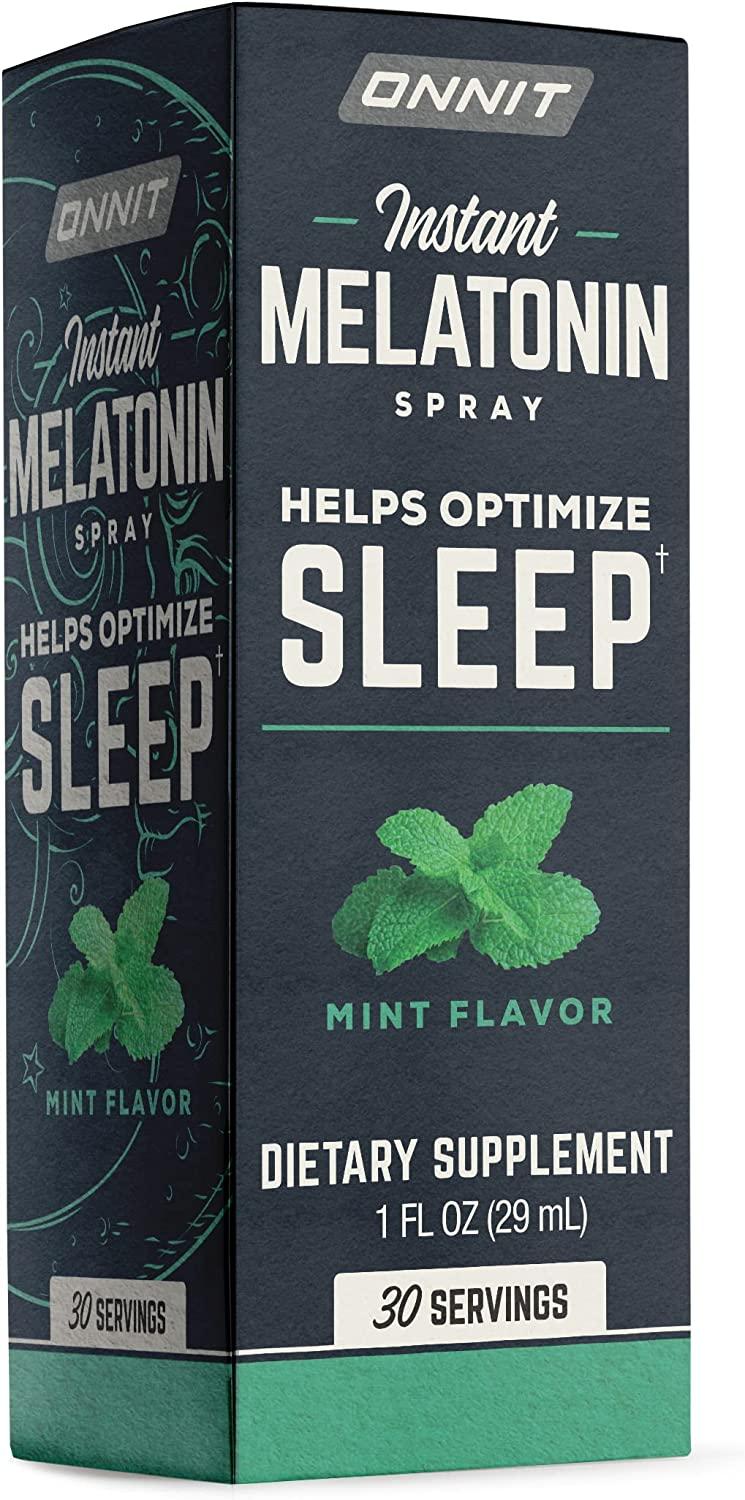 Onnit Instant Melatonin Spray | 3mg Melatonin | Mint Flavor | Buy Now ...