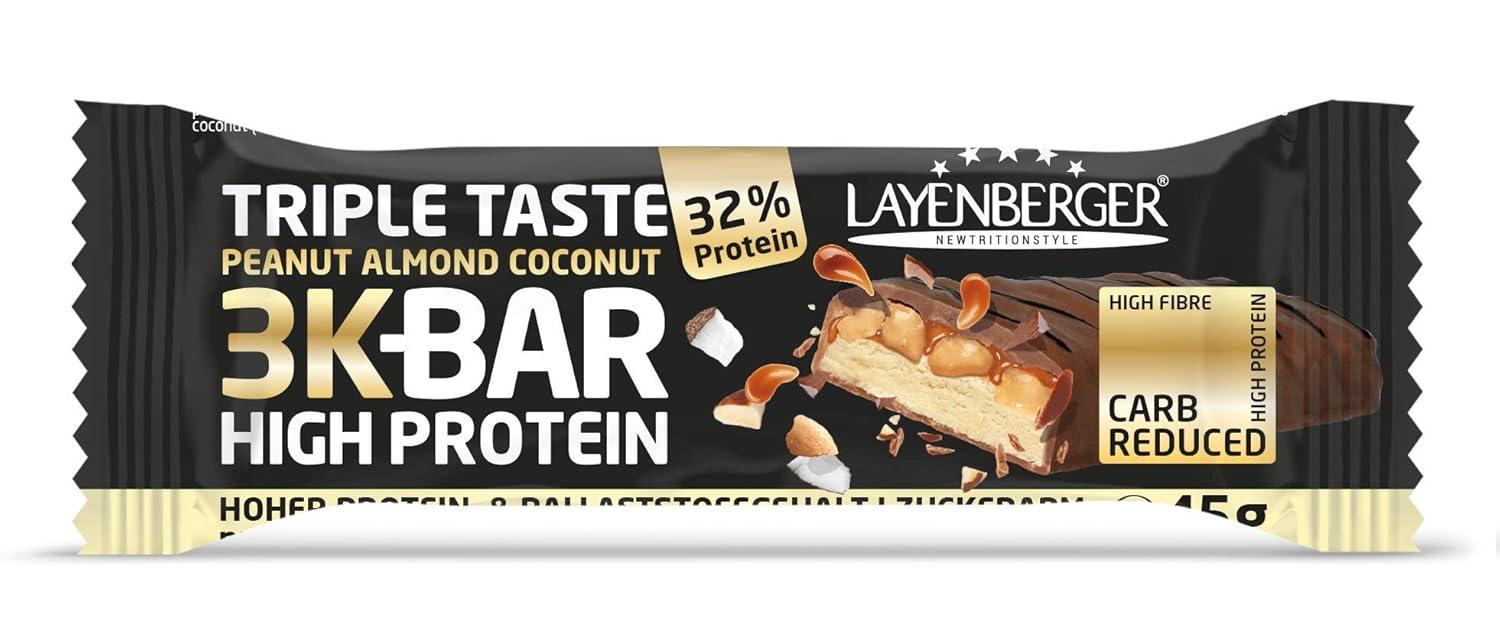 Buy Layenberger 3K High Protein Bar - Coconut Almond Peanut | Low Carb ...