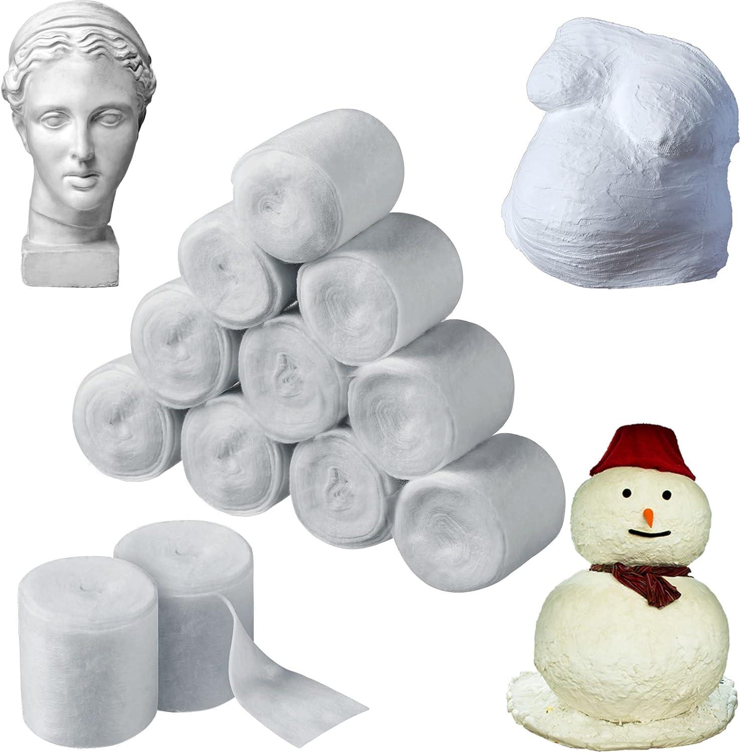 12 Rolls 2 Inch Cast Padding Undercast Wraps for Halloween Art Projects ...