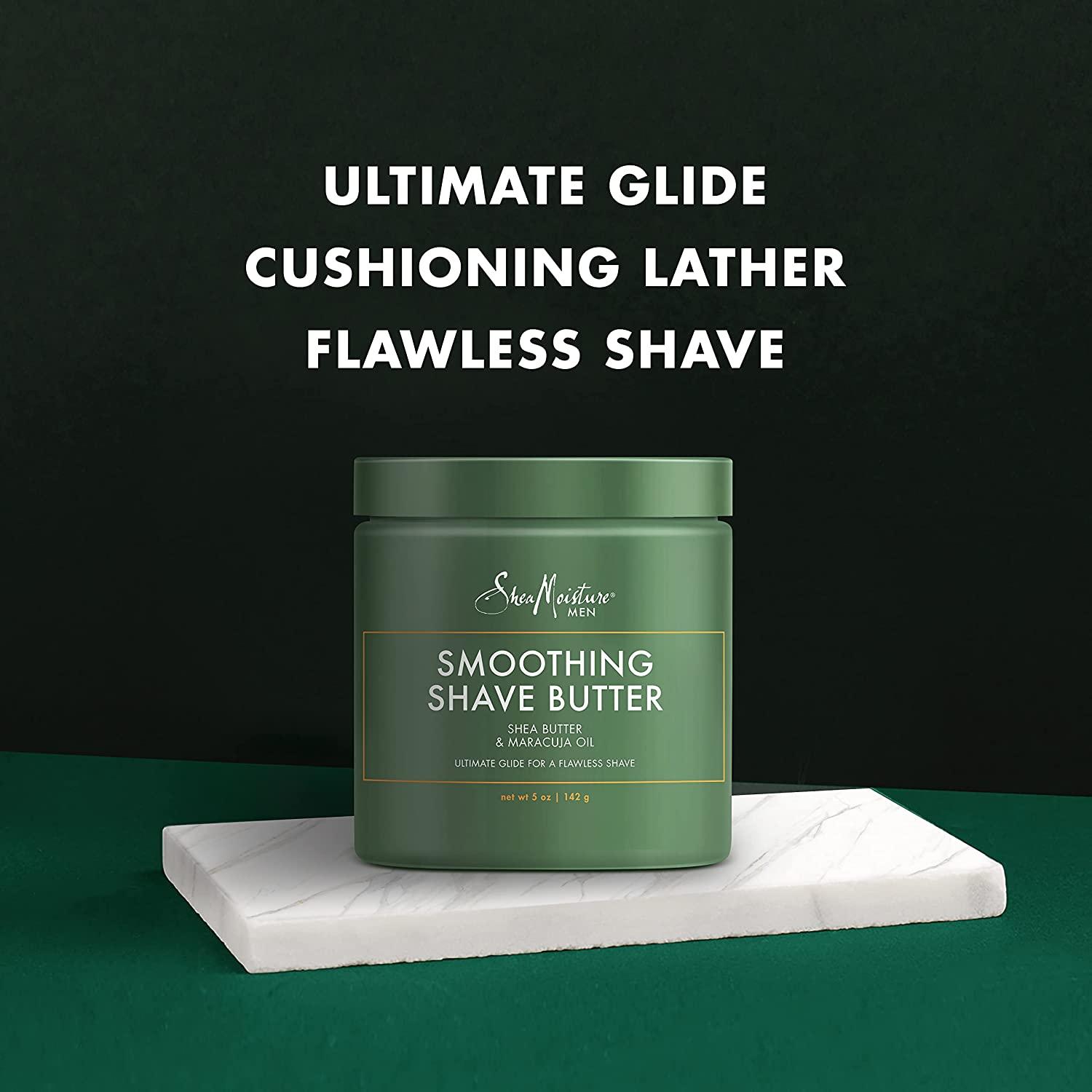 Shea Moisture Men Beard Shaving Kit - Smoothing Shave Butter & After ...