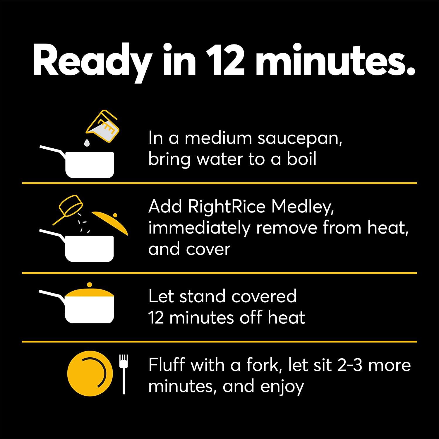 RightRice Medley with Ancient Grains Harvest Pilaf - 6 oz | Healthy ...