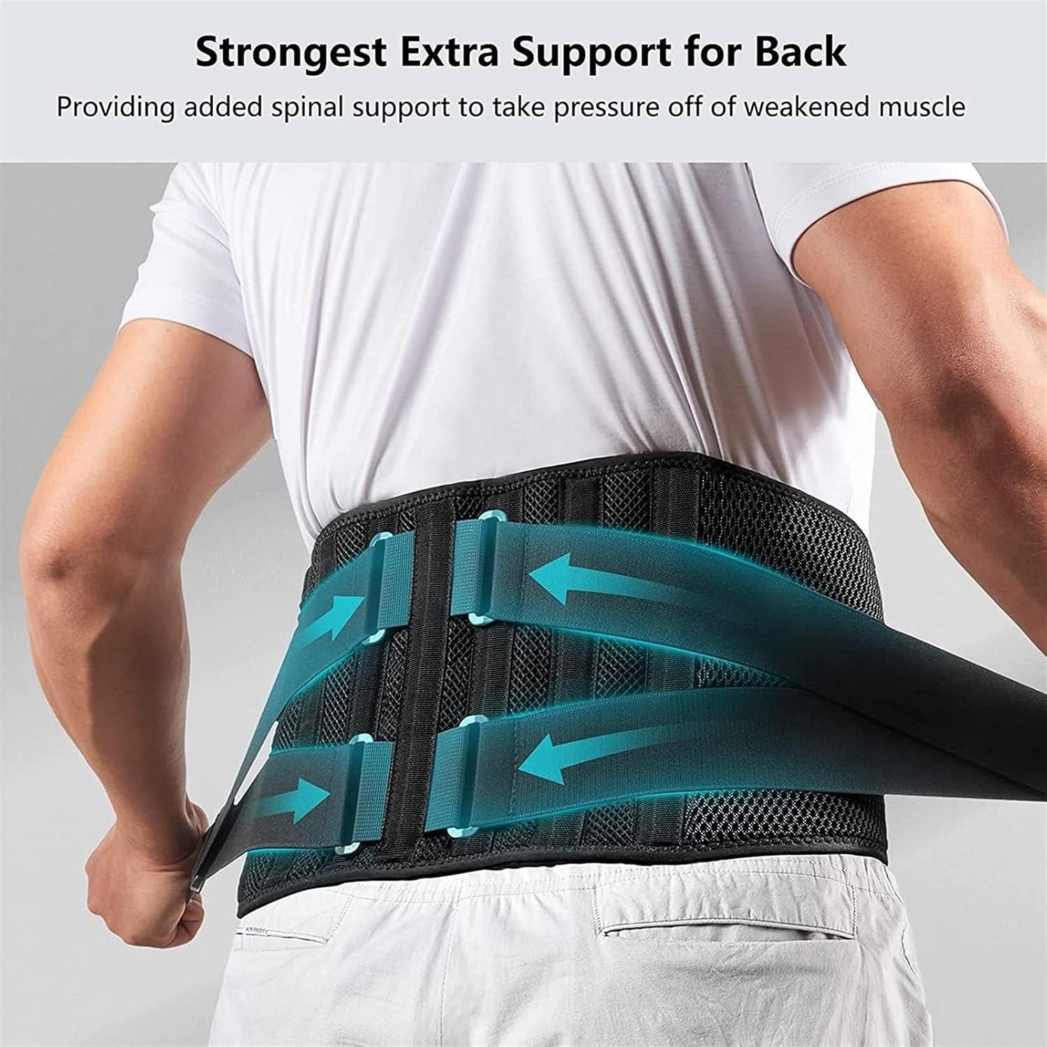 Adjustable Lower Back Bandage - Lumbar Support for Men & Women | Pain ...