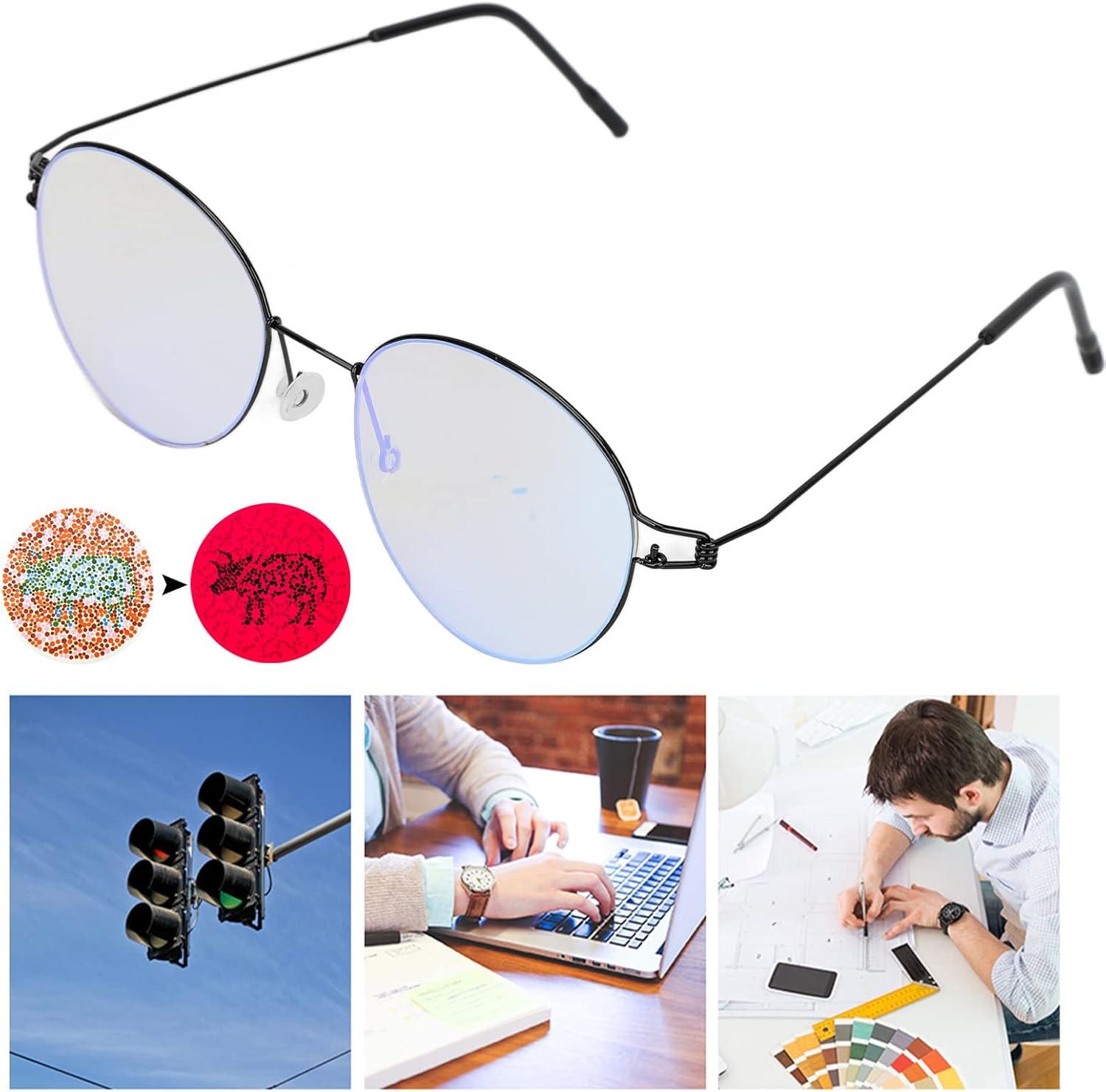 Color Blind Glasses | Corrective Glasses for Red-Green Color Blindness ...