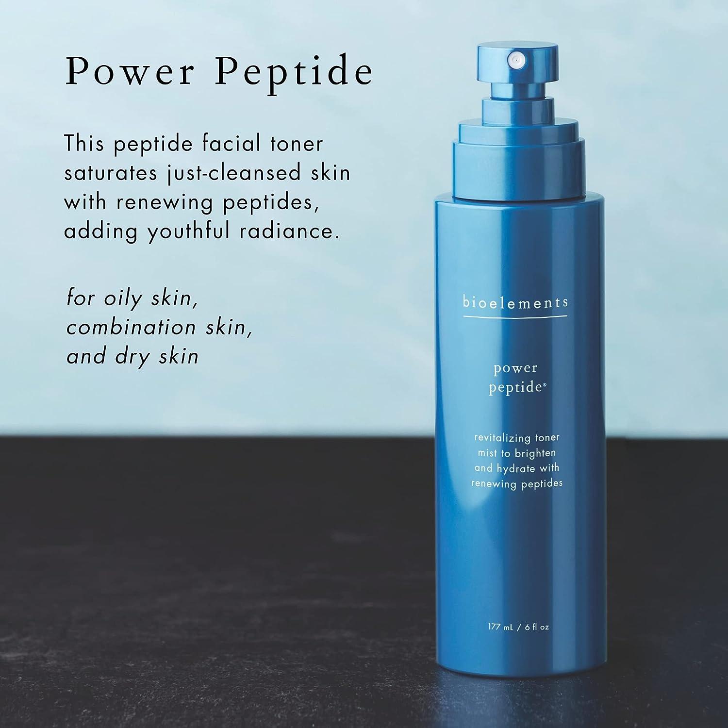Bioelements Power Peptide Facial Toner - 6 fl oz | Anti-Aging Toner for ...