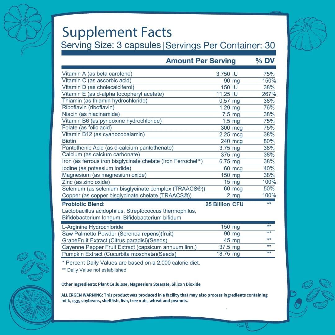 GoBiotix Probiotic Multivitamin with 25 Billion CFU | Immune Boost ...