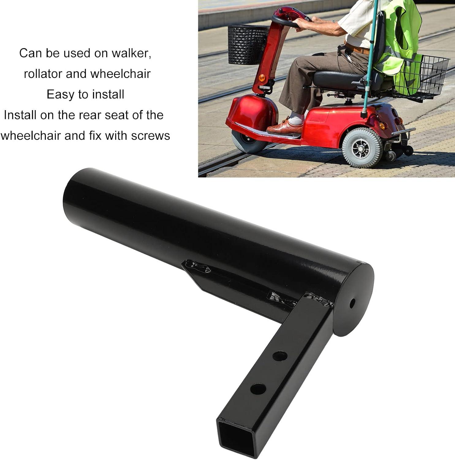 Stainless Steel Cane Holder for Walker Rollator Wheelchair - Mobility ...