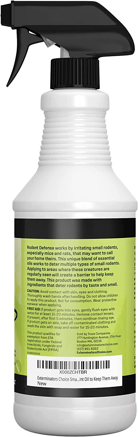 Exterminators Choice Small Rodent Defense Spray (32 oz) - Effective ...
