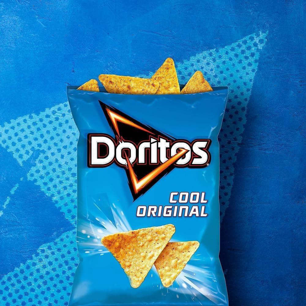 Doritos Tortilla Chips Cool Original Sharing Bag Crisps 180g | Suitable ...
