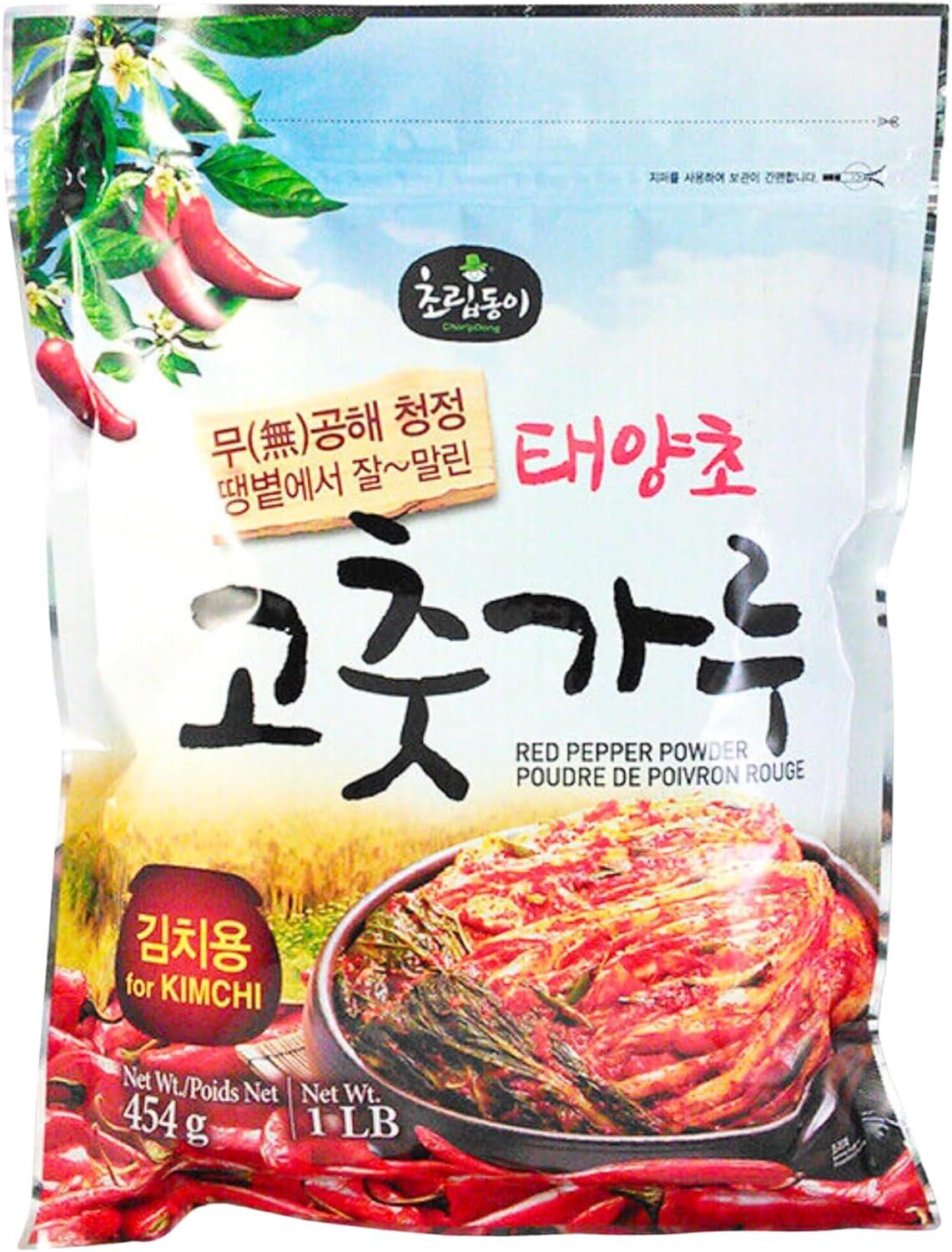 Choripdong Gochugaru Korean Red Pepper Powder - Korean Coarse Chilli ...