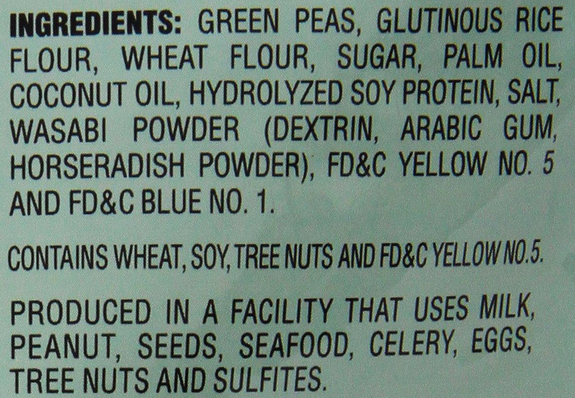 Hapi Wasabi Pea Pouch 4.23oz (Pack of 12) - Spicy Crunchy Snack | Buy ...