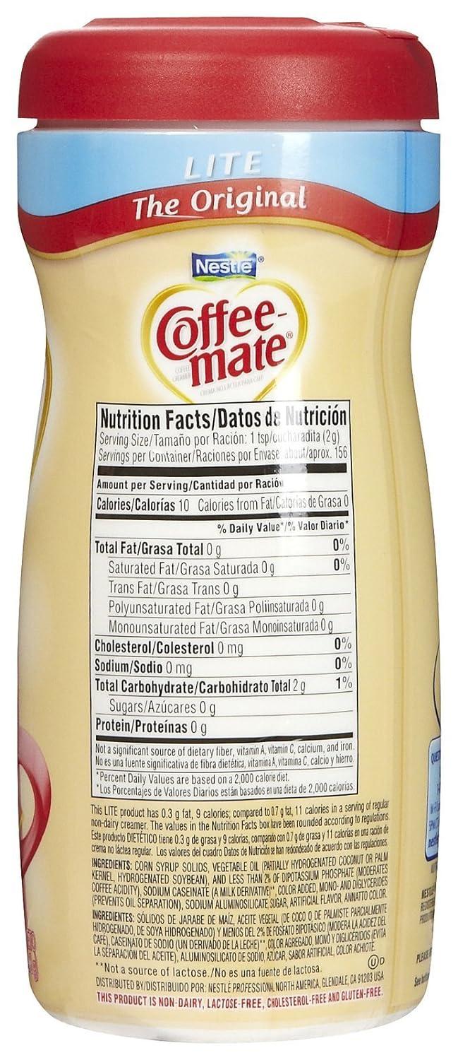 Coffee-Mate Powdered Original Lite Creamer 312g - Buy Now for a Creamy ...