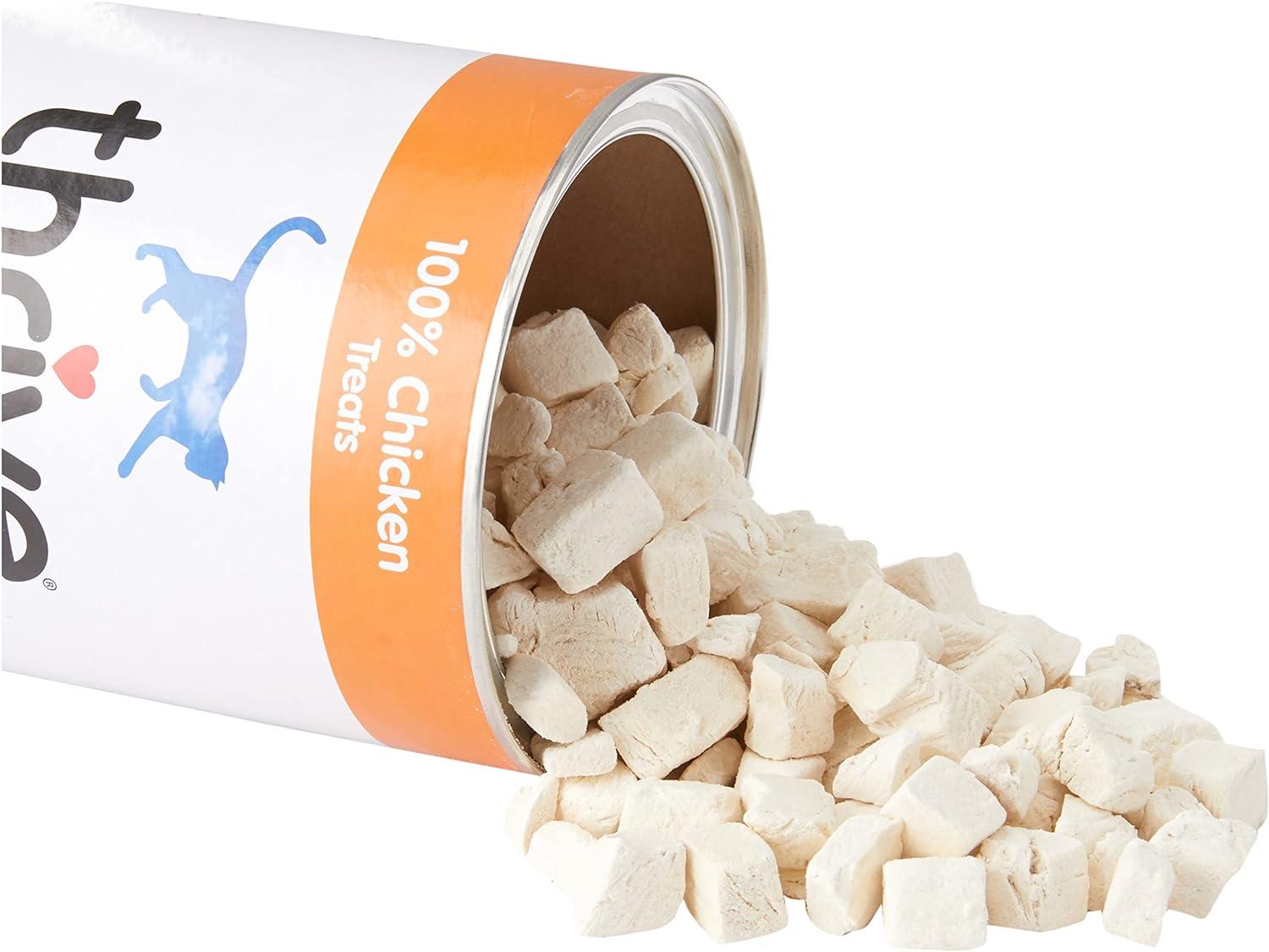 Thrive Cat 100 Percent Chicken Treats MaxiTube 170g Chicken 170 g (Pack ...