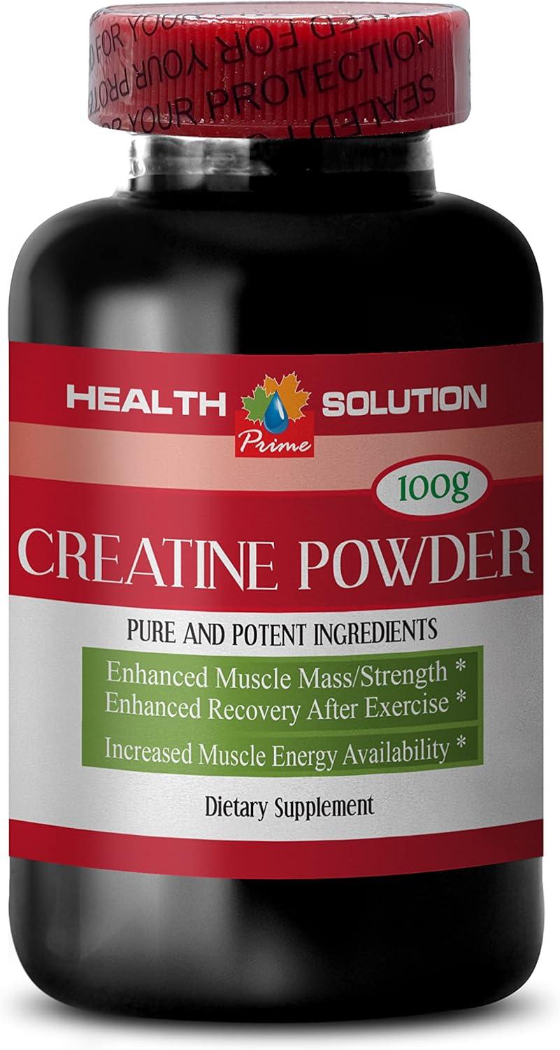 Organic Creatine Monohydrate Powder 100g - Boost Muscle Growth ...