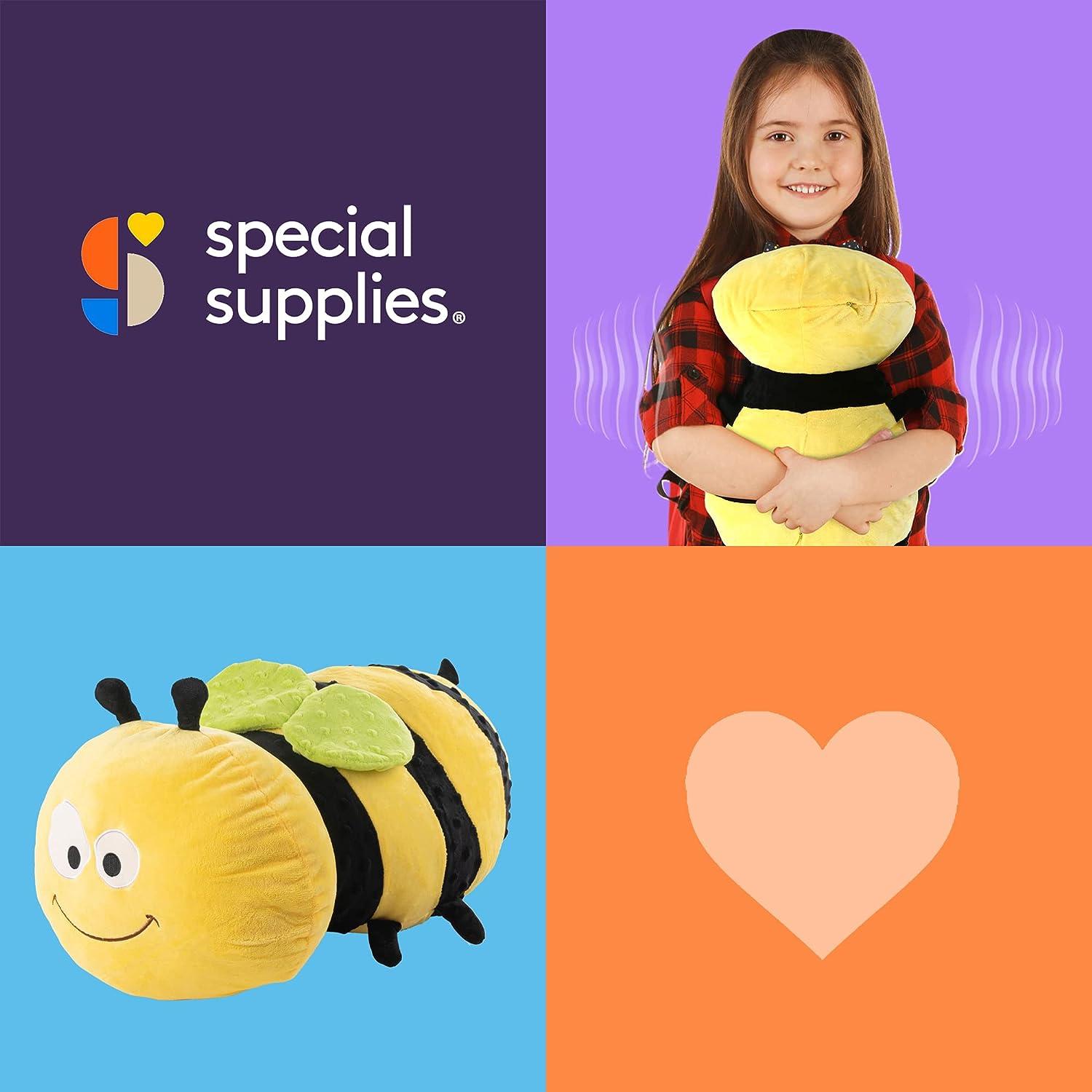 Special Supplies Bumble Bee Sensory Vibrating Pillow | Pressure ...