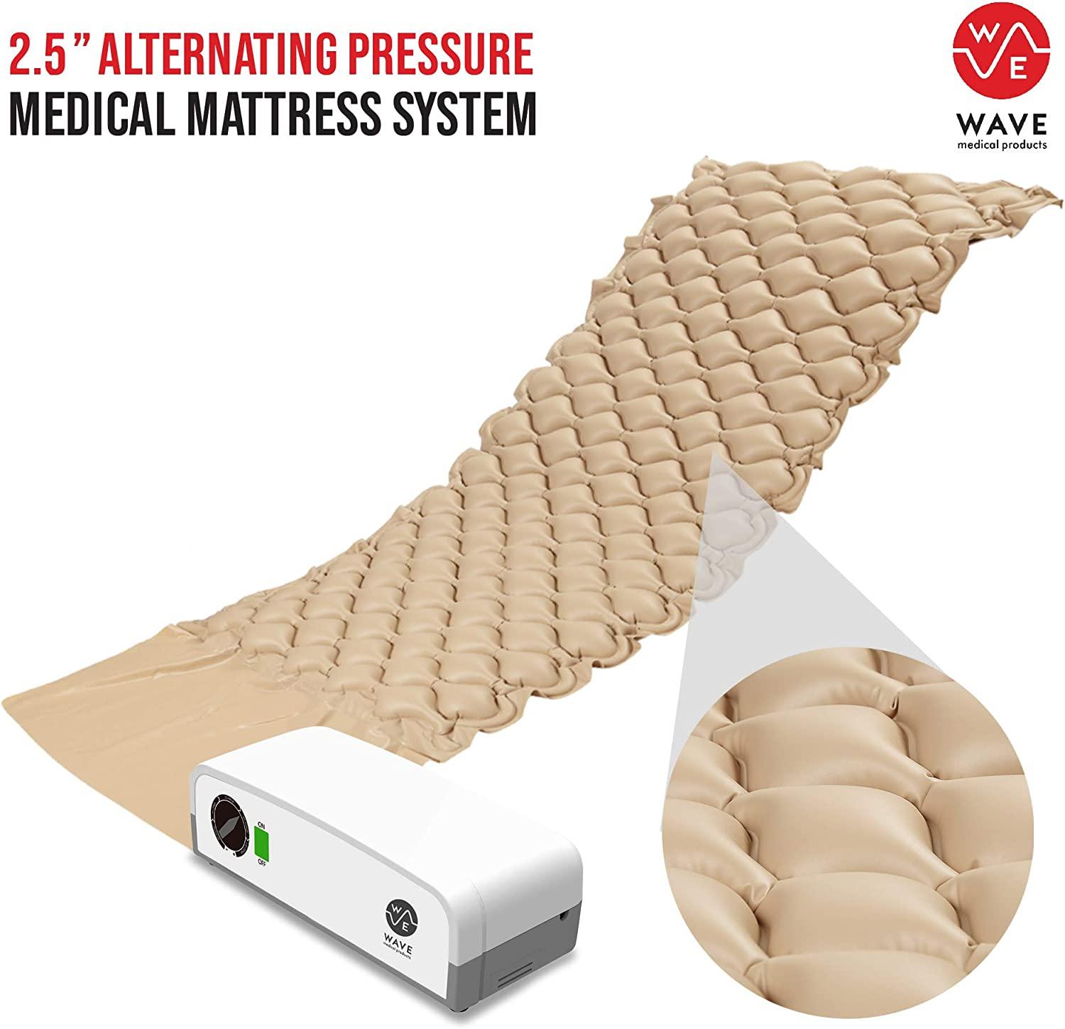 Wave Medical Premium Alternating Pressure Pad System - Pressure Sore ...
