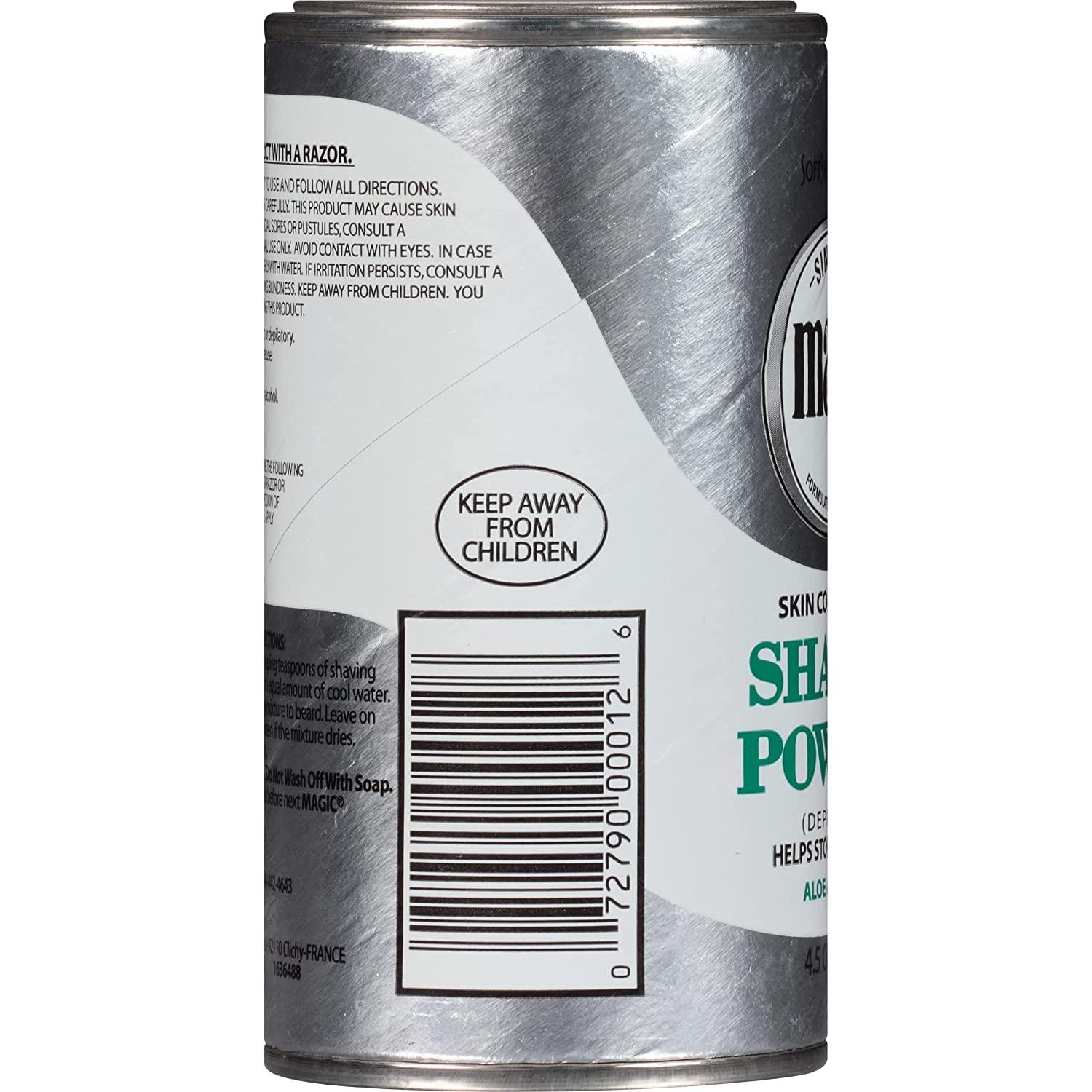 Buy Magic Skin Conditioning Shaving Powder 4.5 oz - Pack of 12 ...