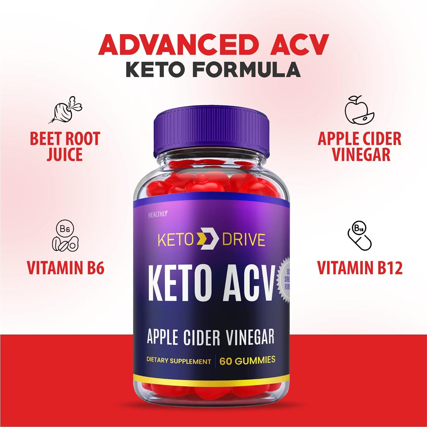 Keto Drive ACV Gummies - Advanced Weight Loss Formula with Apple Cider ...