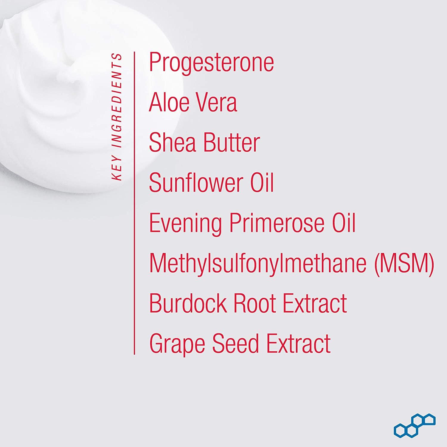 AllVia Progensa 20 Progesterone Cream 4 oz - Natural Hormone Balance ...