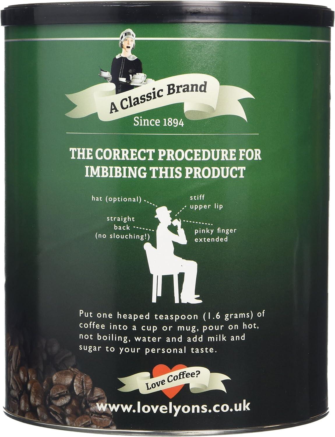 Lyons Rich Roast Granules Instant Coffee 6 x 750g Tins | Buy Now with ...