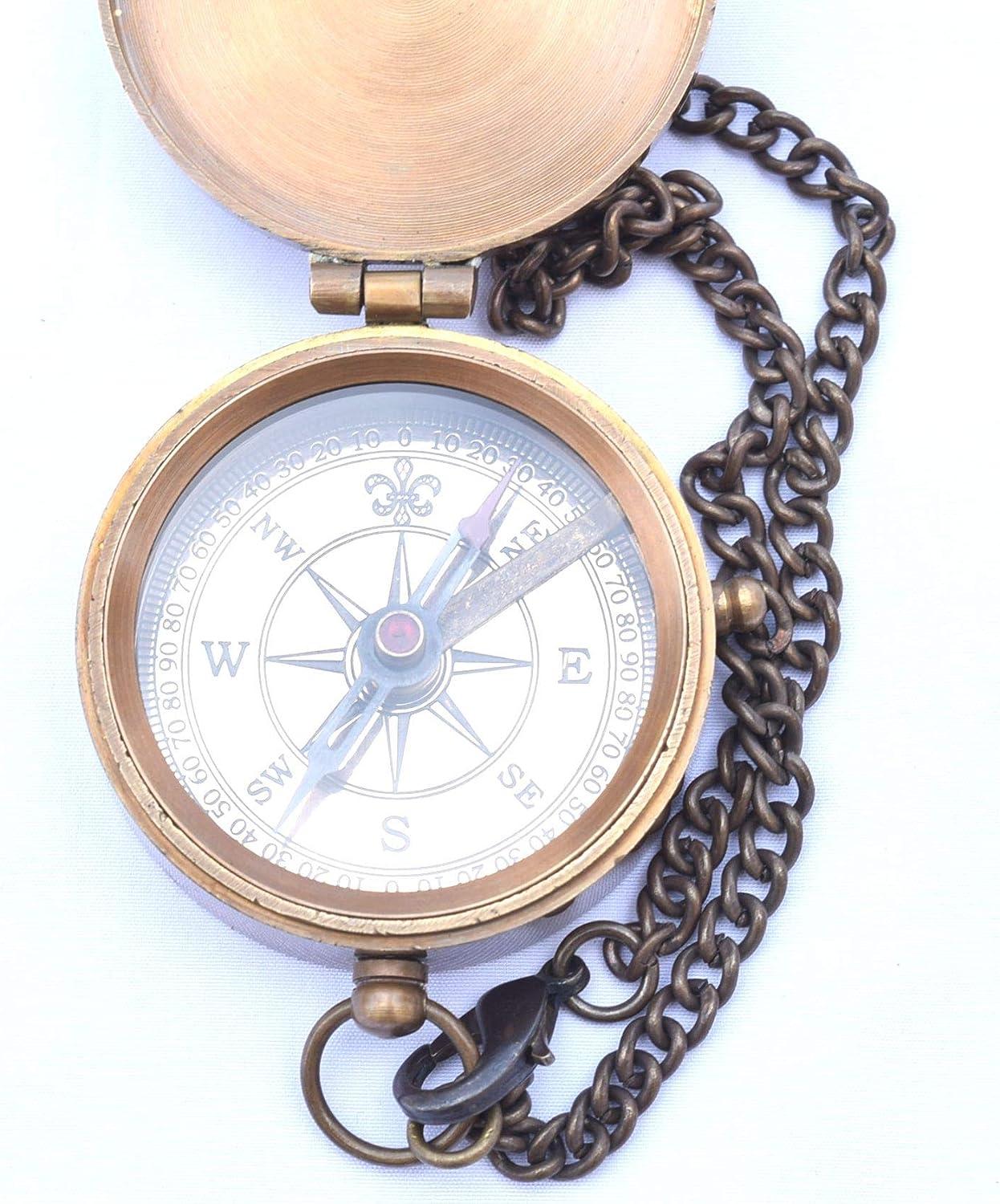 NEOVIVID Be Strong and Courageous Compass - Confirmation & Baptism ...