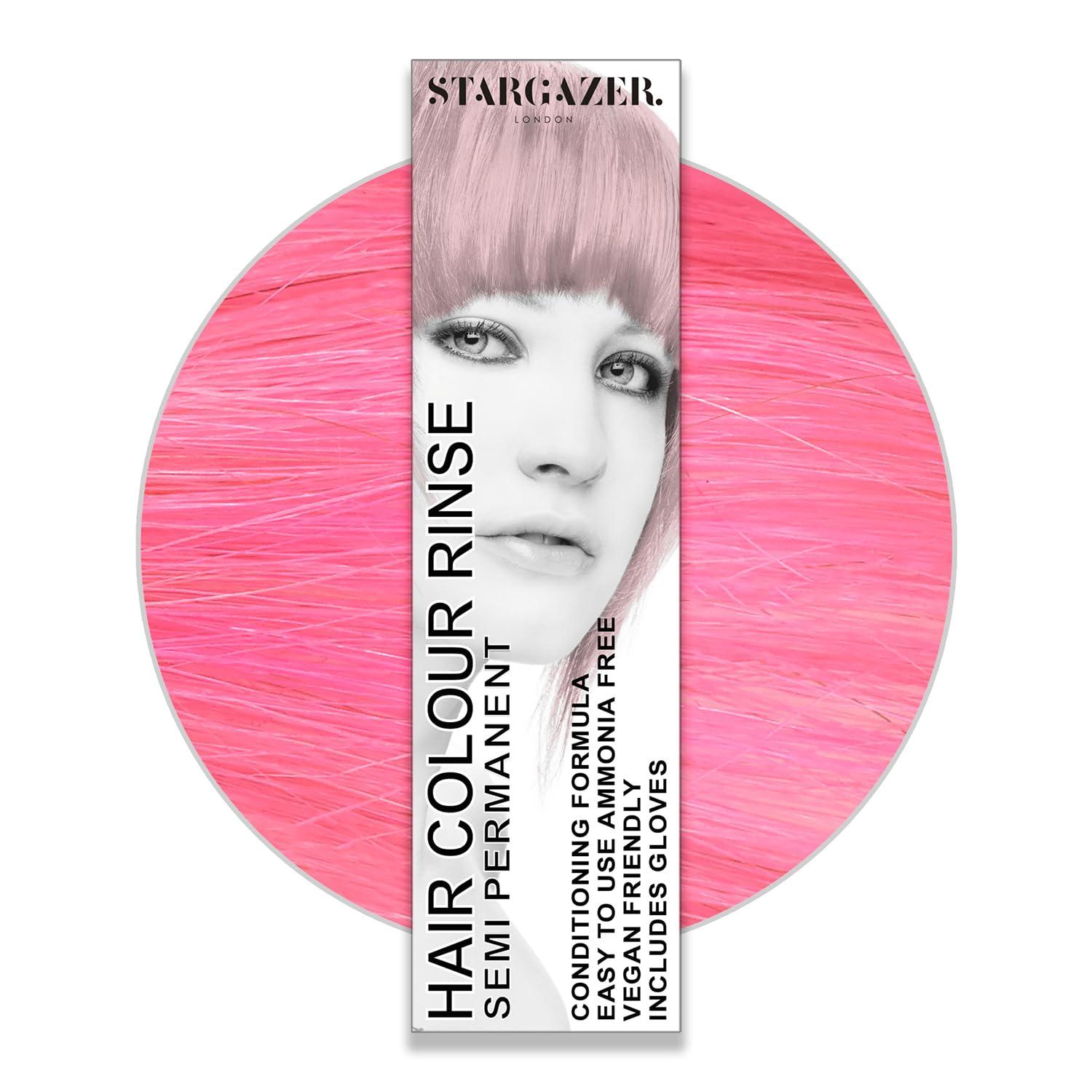 Stargazer Baby Pink Semi Permanent Hair Dye 70ml - Long-Lasting Vibrant ...