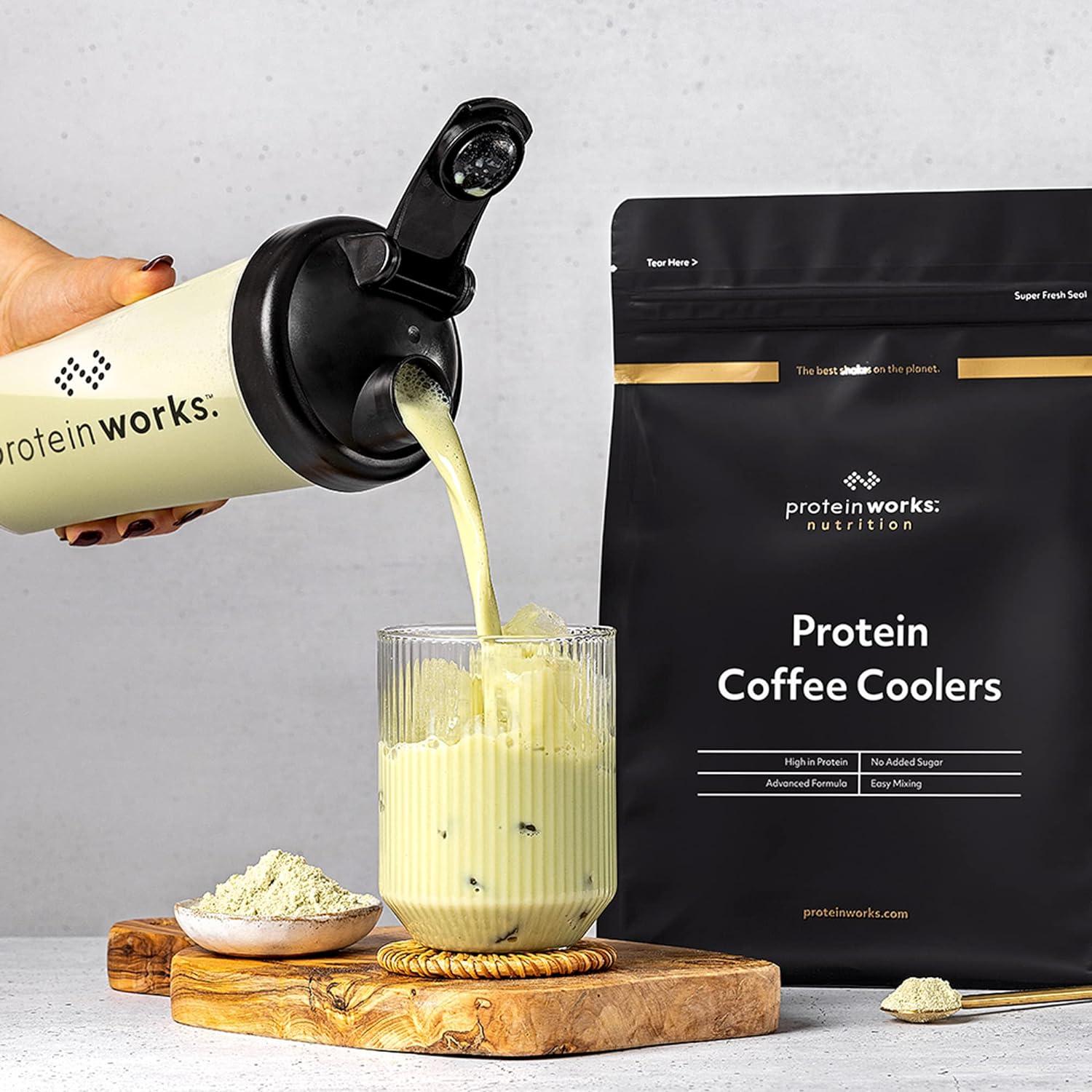 Protein Works Protein Coffee Coolers 1kg - Caramel Latte | 22g Protein ...