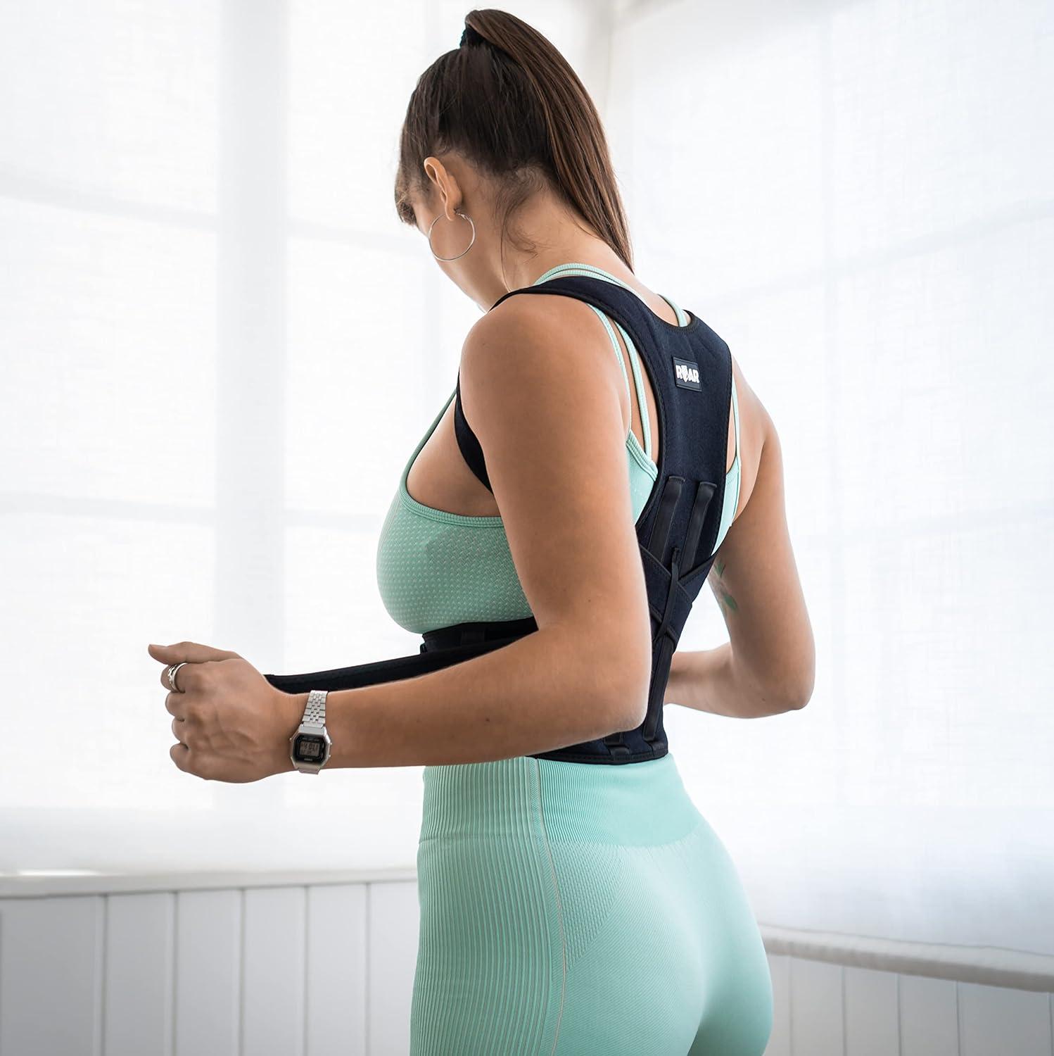 Roar Posture Corrector for Back Neck & Shoulder Support | Improve ...