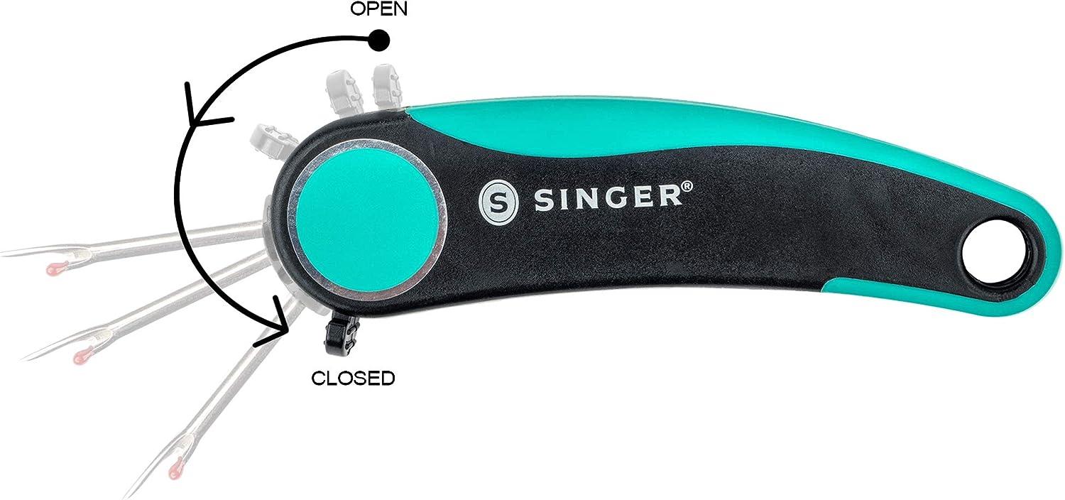SINGER 50002 ProSeries Folding Seam Ripper - Teal | Effortlessly Remove ...