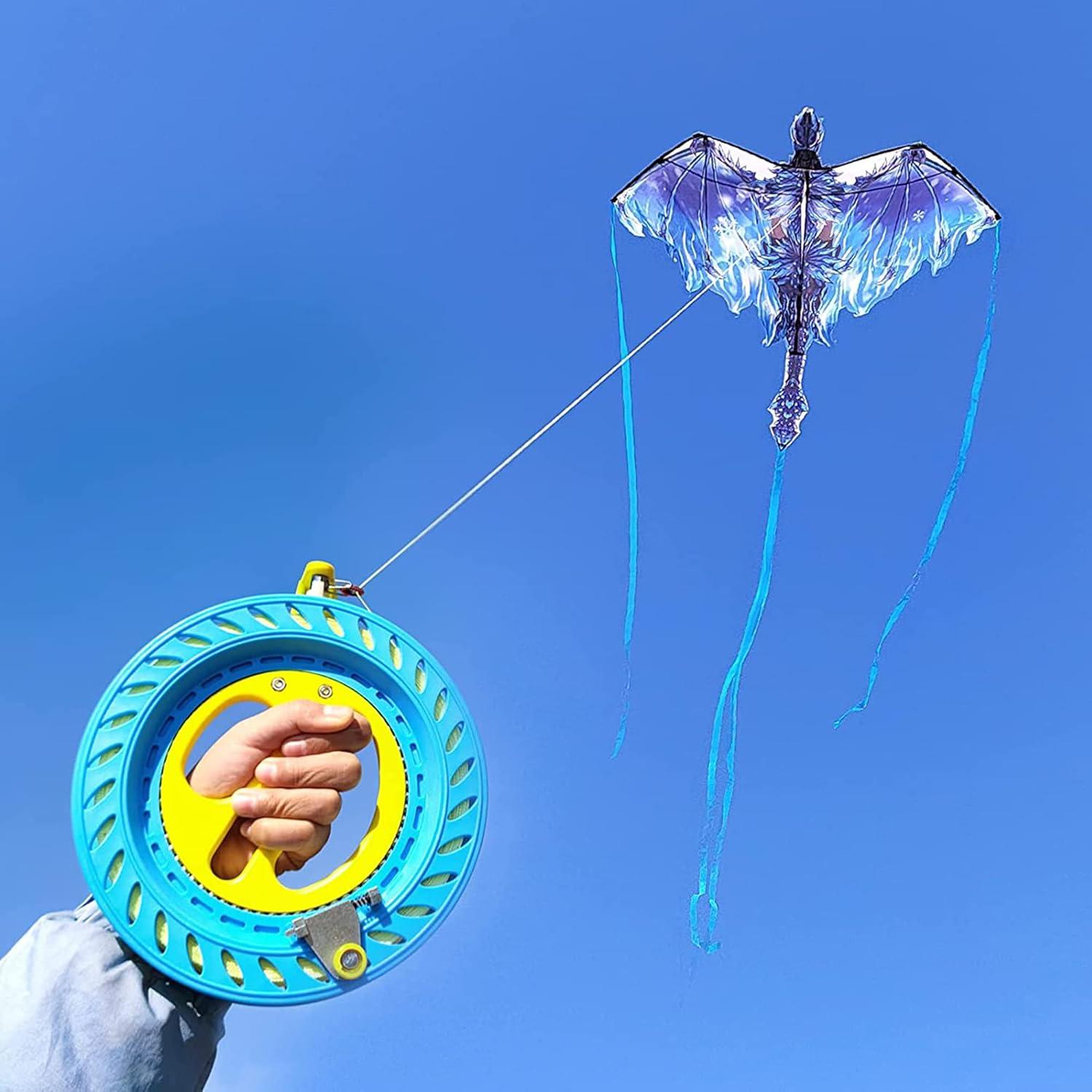 Seababoo 16 cm Kite Roll Cord Winch - Dragon Kite Roller Winder with ...