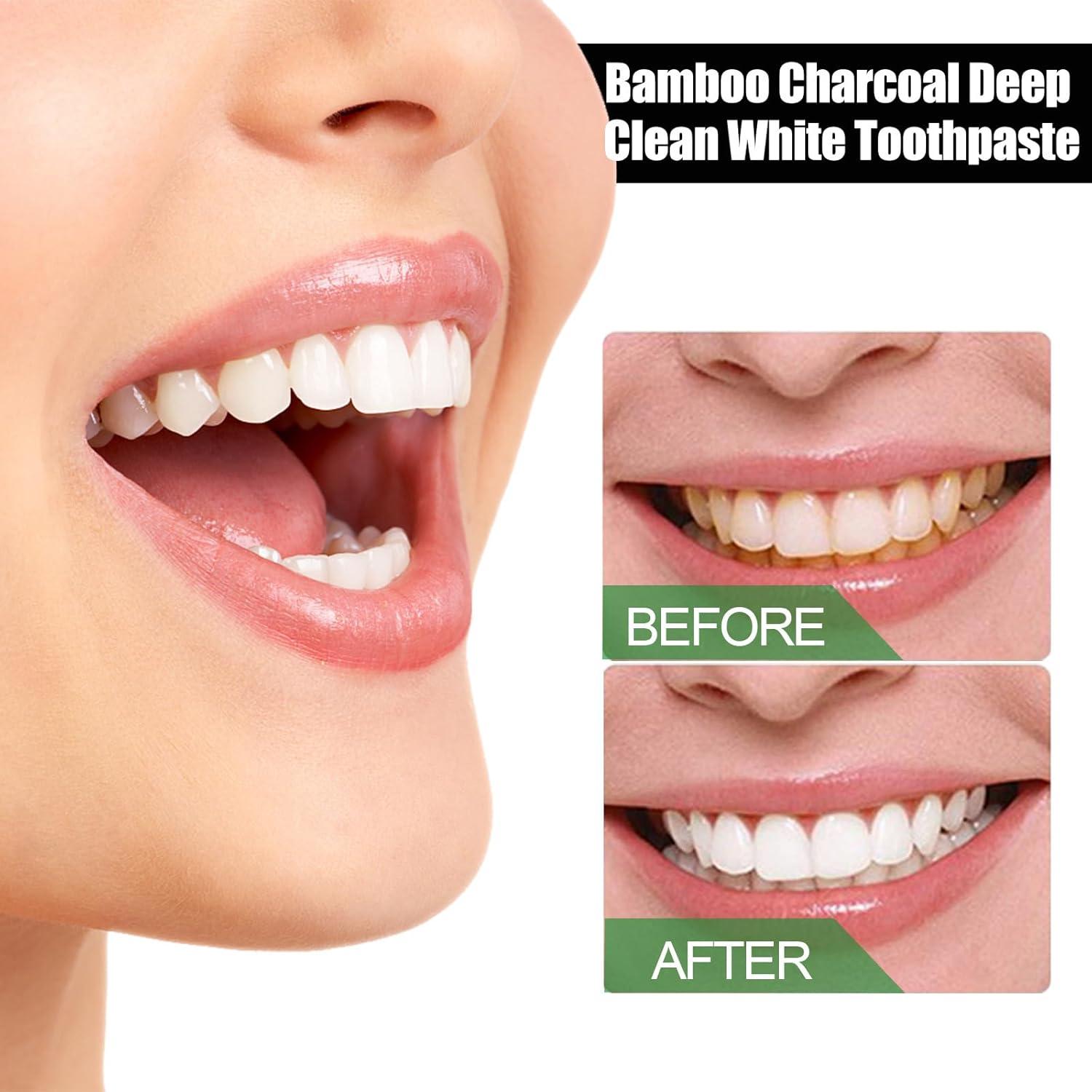 Ukisisi Yanjiayi Bamboo Charcoal Deep Toothpaste Charcoal Deep ...