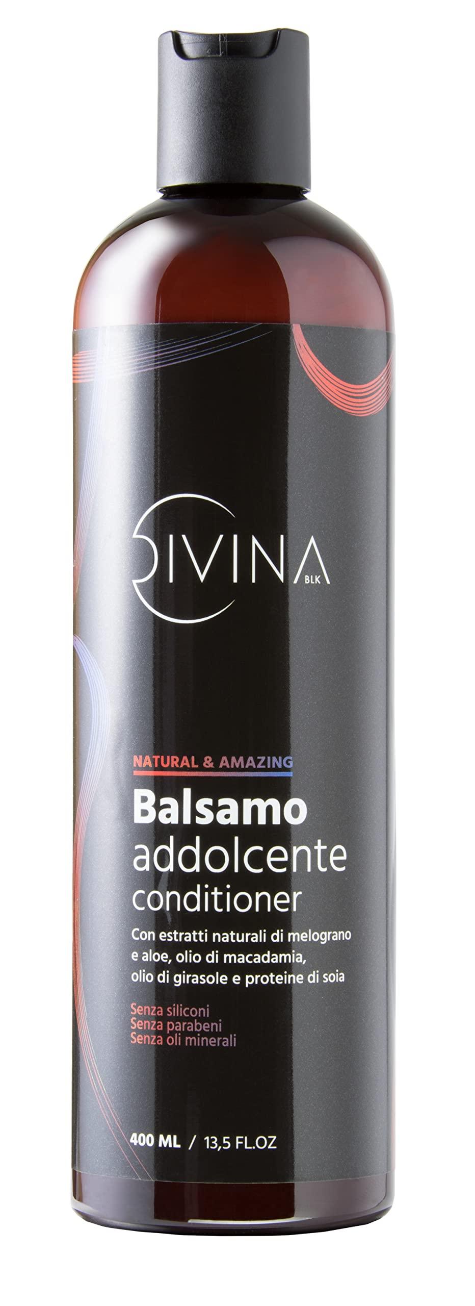 Natural Softening Conditioner for Wavy Curly & Afro Hair - Divina Blk ...